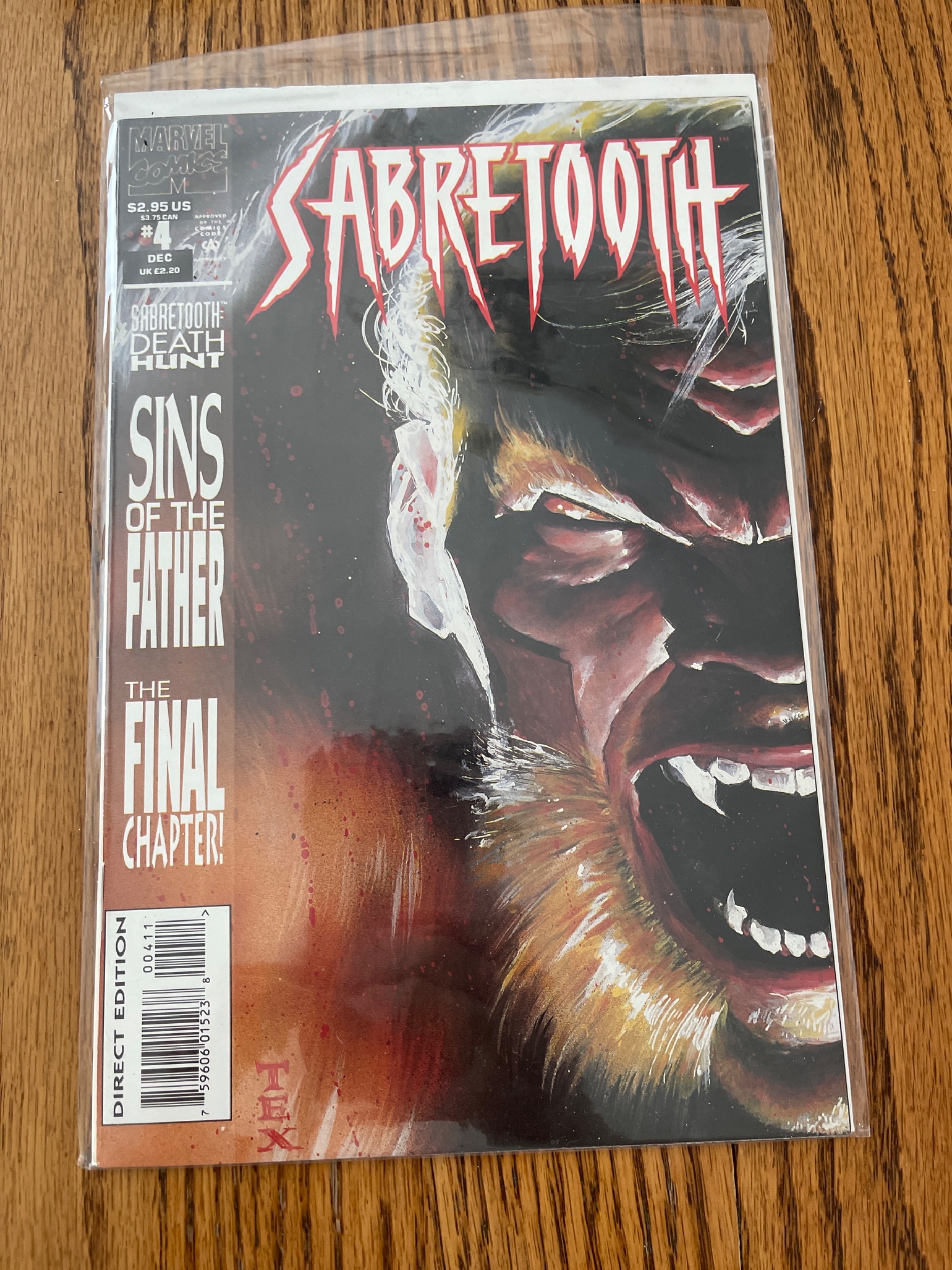 Sabretooth #4 (1993) | Comic Books - Modern Age, Marvel, Sabretooth ...