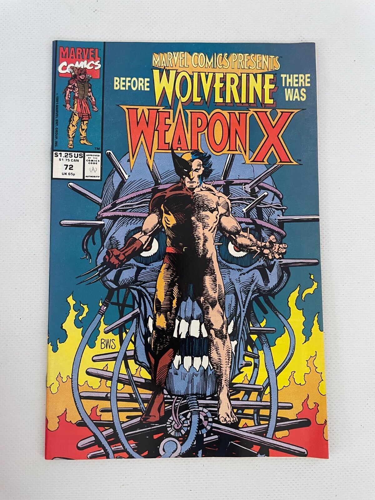 Marvel Comics Presents # 72 NM- Comic Book Weapon X Wolverine X-Men 2 ...