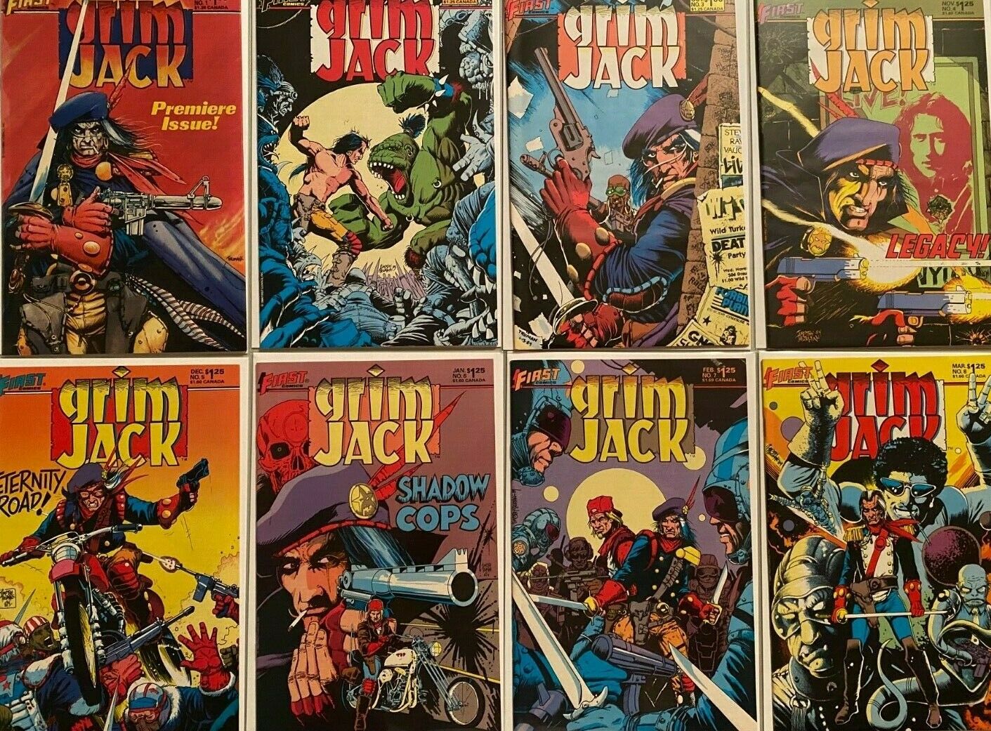 Grimjack comic run from:#1-49 8.0 VF (1984-88) | Comic Books - Modern ...