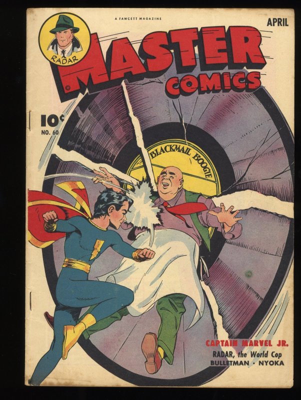 Master Comics #60 VG/FN 5.0 Bud Thompson Cover Art! Otto Binder Jack ...