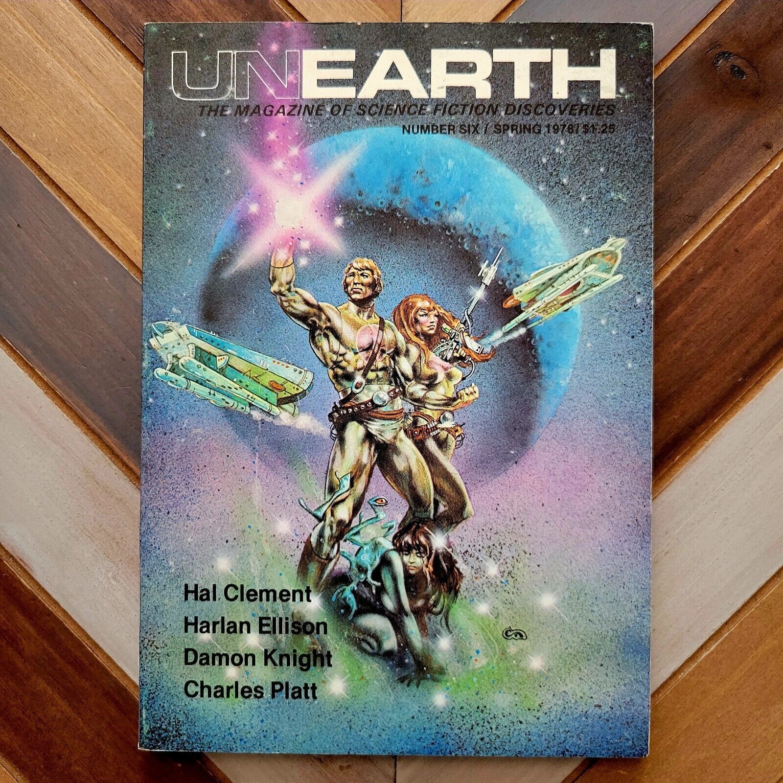 UNEARTH #6 NM- (Spring 1978) MAGAZINE OF SCI-FI DISCOVERIES Fantasy ...