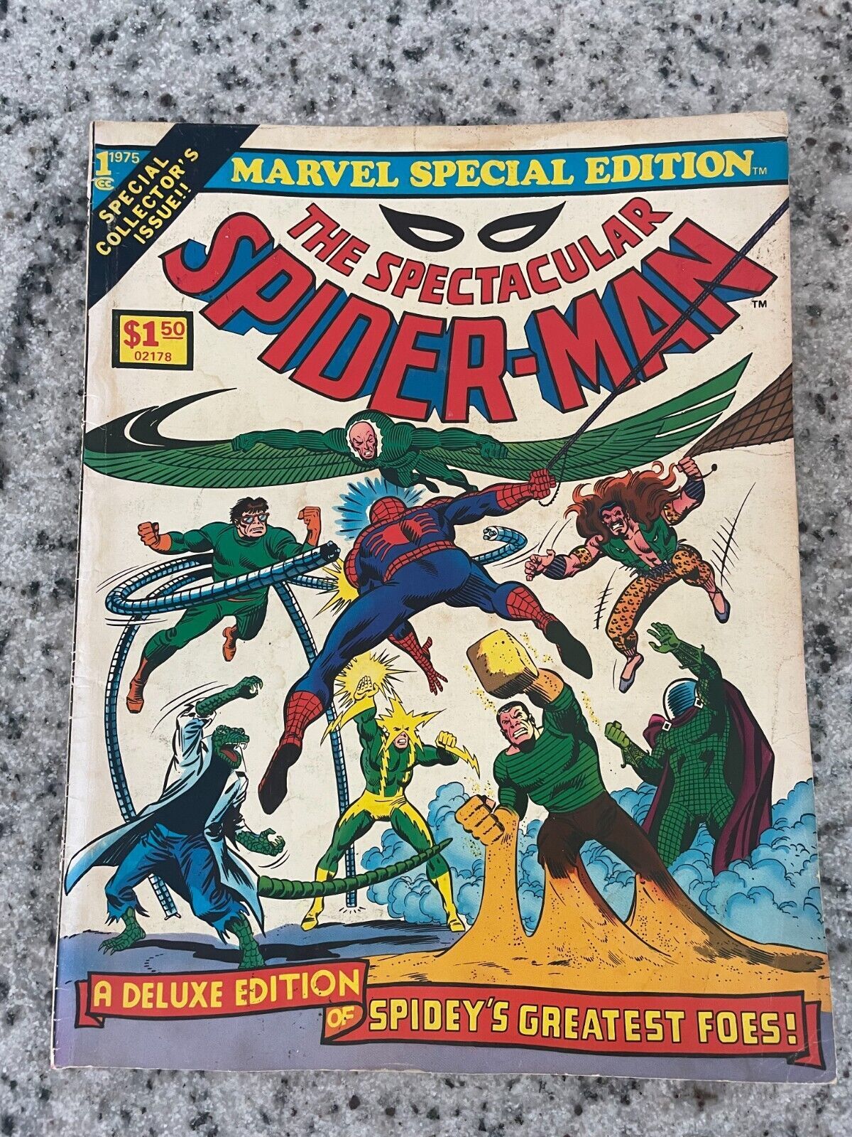 Marvel Special Edition # 1 Spectacular Spider-Man Treasury Size Comic ...