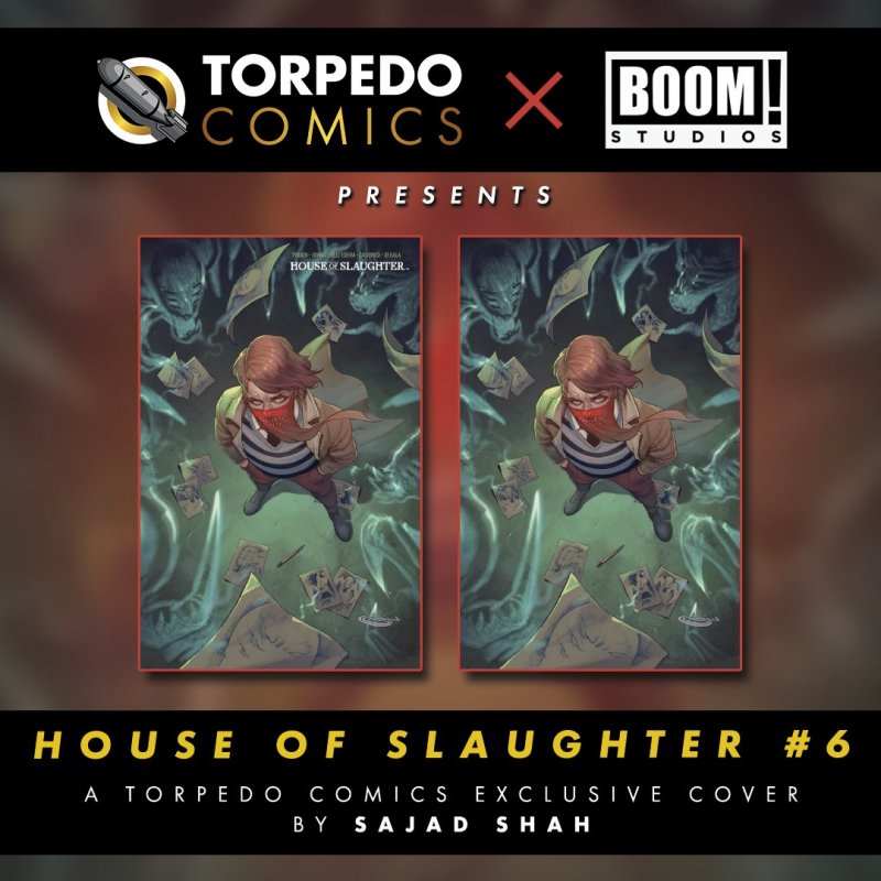 House of Slaughter #6 Torpedo Comics Exclusive Packs | Comic Books ...