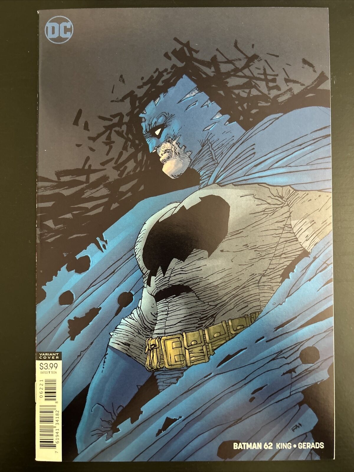 BATMAN #62 FRANK MILLER VARIANT COVER B 2019 dark knight returns tom ...