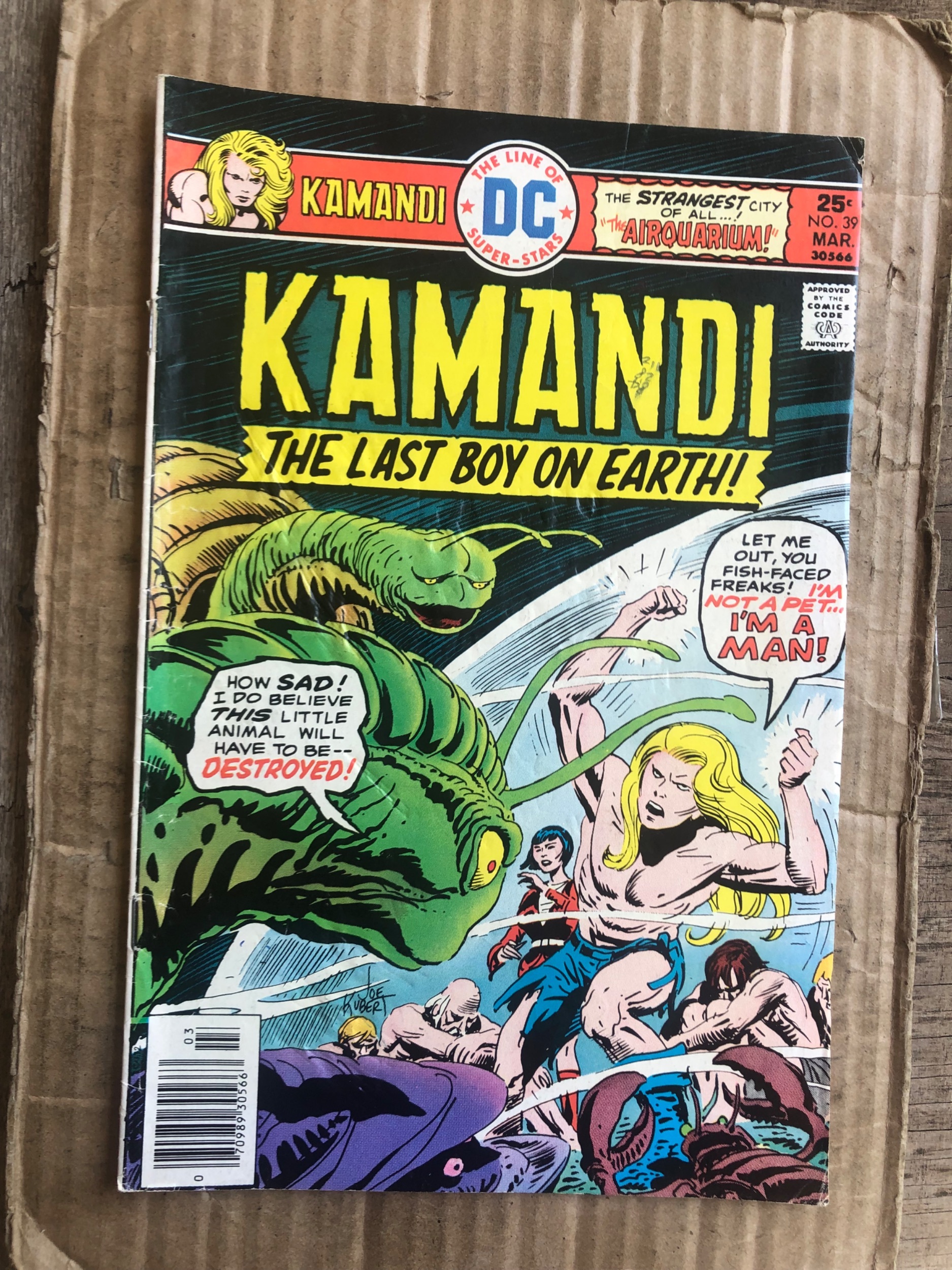 Kamandi, the Last Boy on earth #39 (1976) | Comic Books - Bronze Age ...