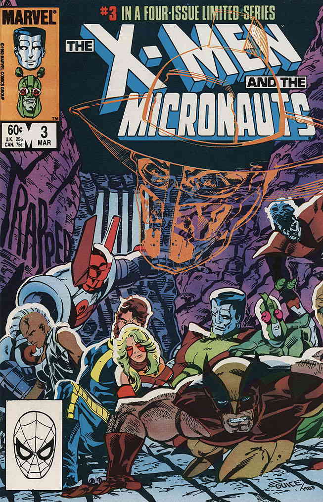 X-Men And The Micronauts #3 FN ; Marvel | Bill Mantlo - Chris Claremont ...