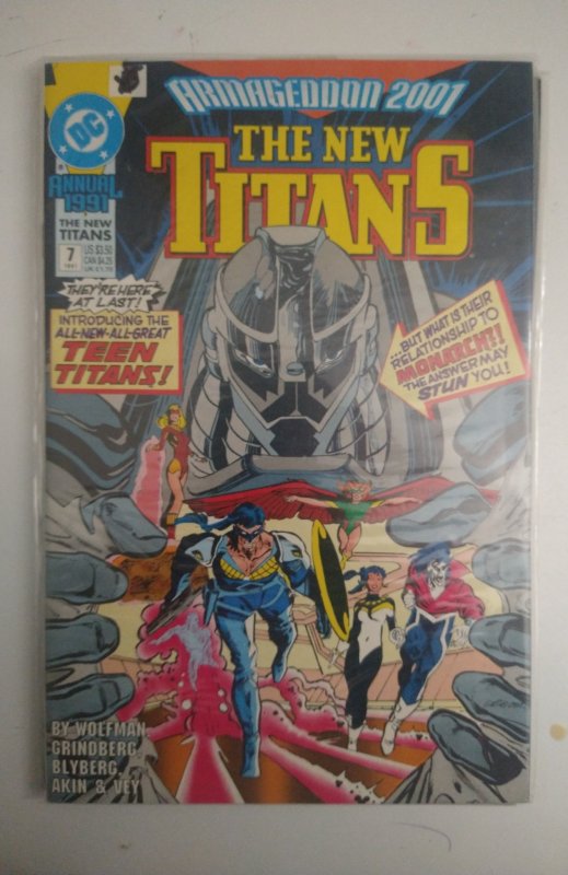 The New Titans Annual #7 (1991) | Comic Books - Copper Age, DC Comics ...