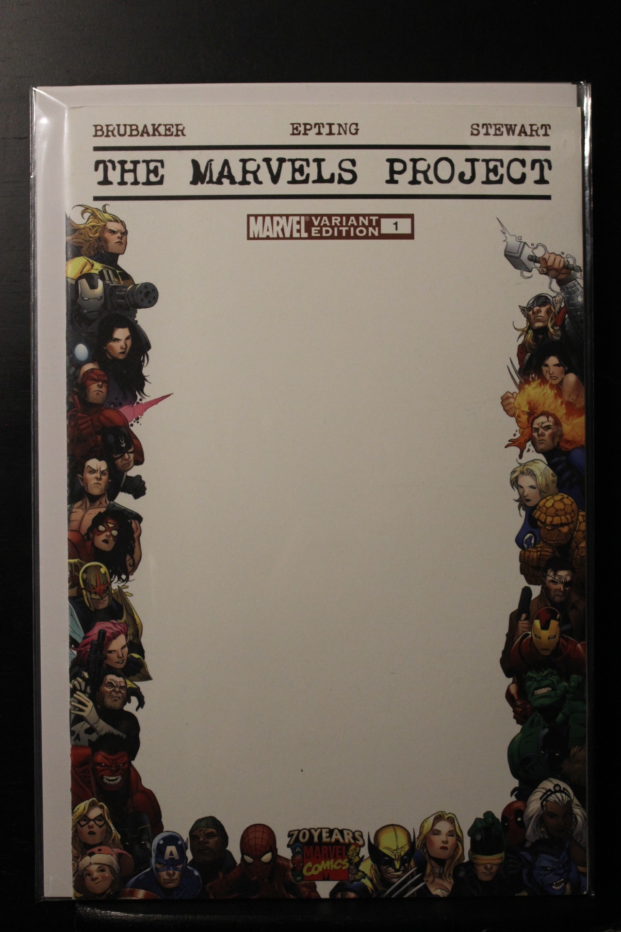 Invincible Iron Man #16 Marvel 70th Anniversary Border Variant (2009 ...