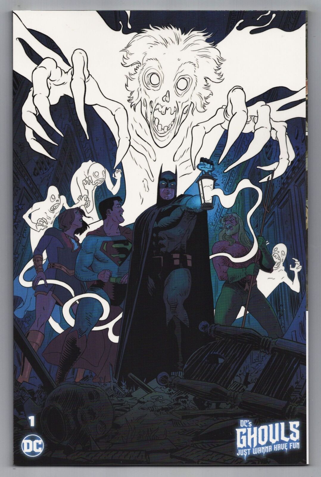 DC's Ghouls Just Wanna Have Fun #1 Cvr C Sherman Glow-In-The-Dark ...