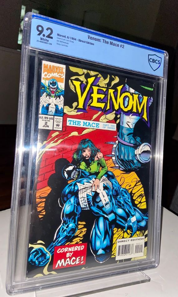 Venom: The Mace #2 - Venom has epic battle with Mace! CBCS 9.2 - New ...
