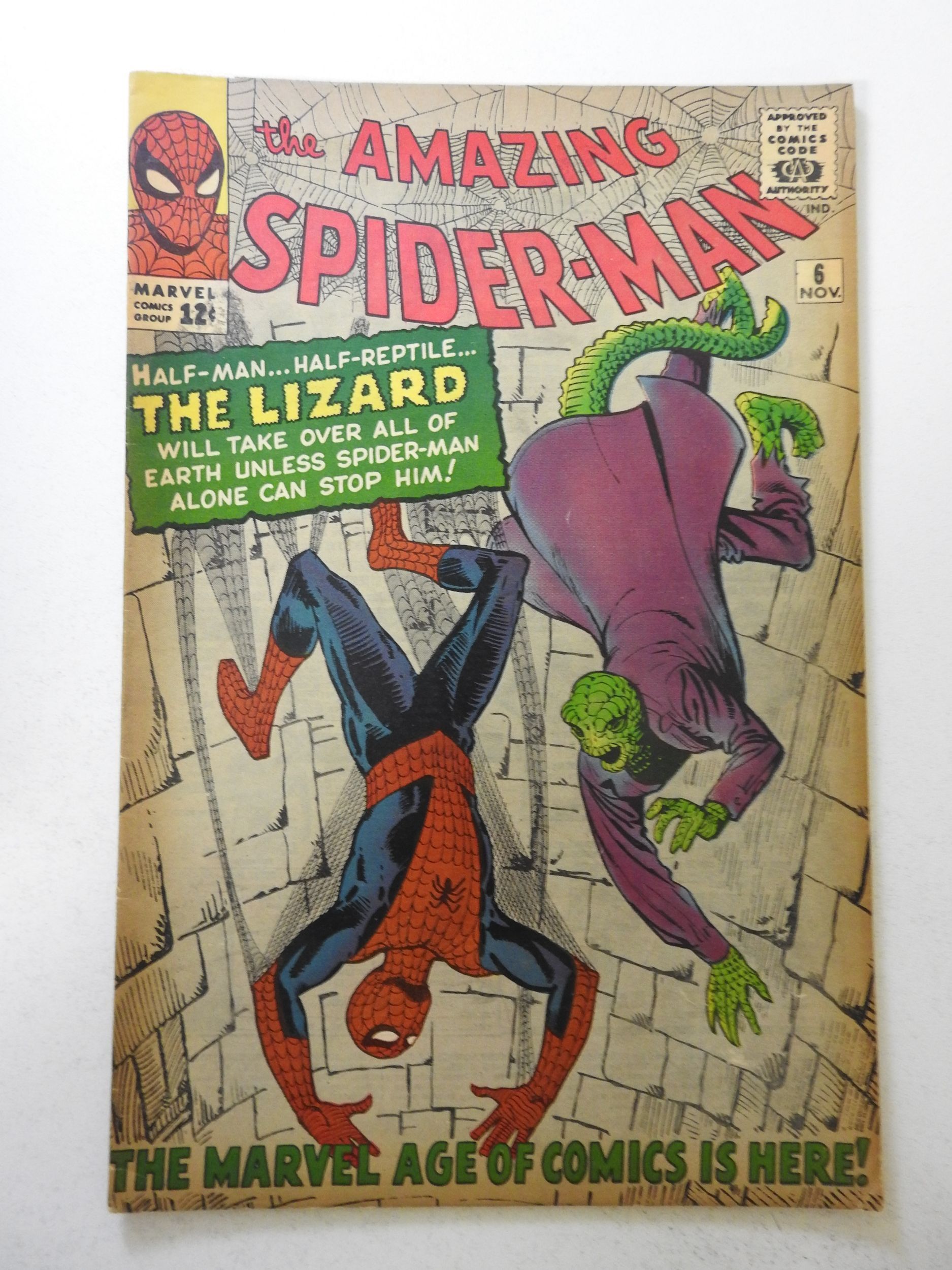 The Amazing Spider-Man #6 (1963) FN Condition! First appearance of the ...