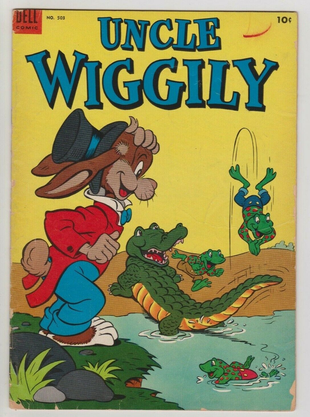 Uncle Wiggily Dell Four Color #503 1953 | Comic Books - Golden Age ...
