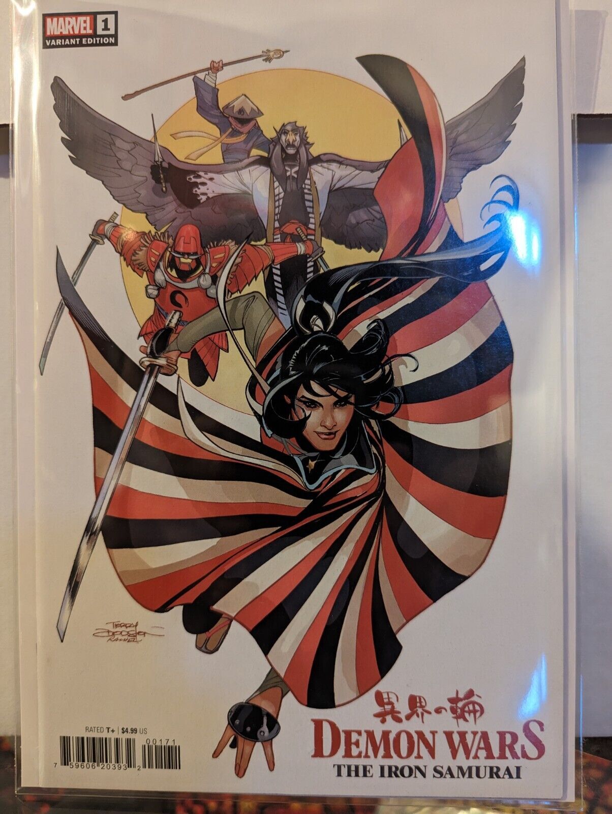 Demon Wars Last Samauri #1 (2022) Peach Momoko 1:100 AND Dodson 1:50 *2 ...