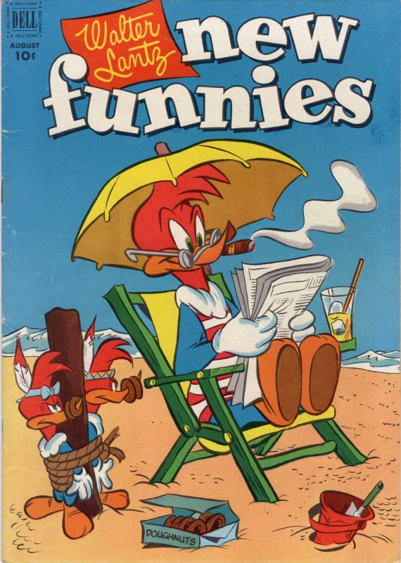 Walter Lantz New Funnies #186 (1952) | Comic Books - Golden Age, Dell ...