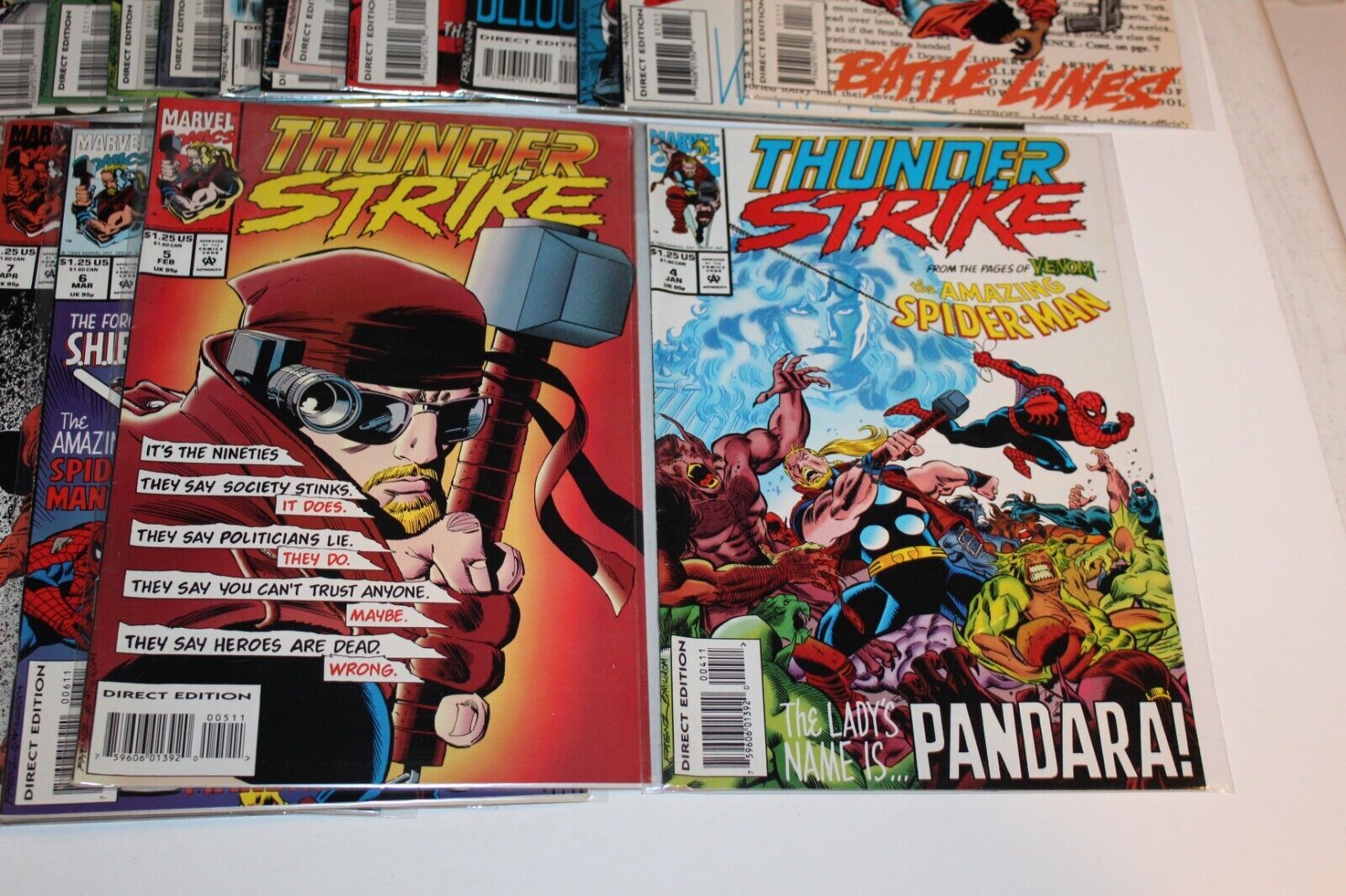Complete Set Thunderstrike 1-24 NM 1993 Thor Juggernaut Blood Axe Avengers NICE | Comic Books ...