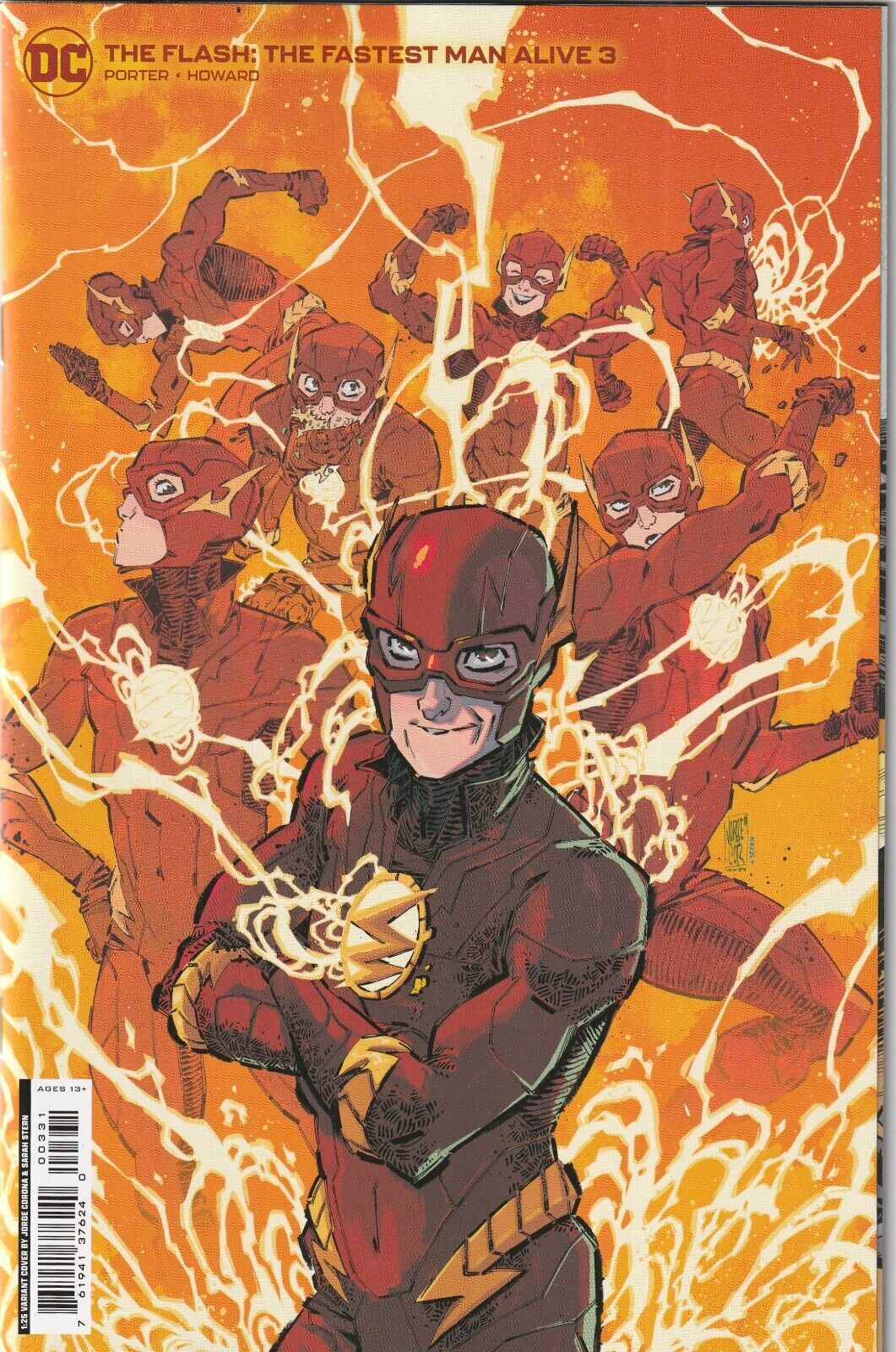 The Flash Fastest Man Alive # 3 Variant 1:25 Cover NM DC 2022 [L7 ...