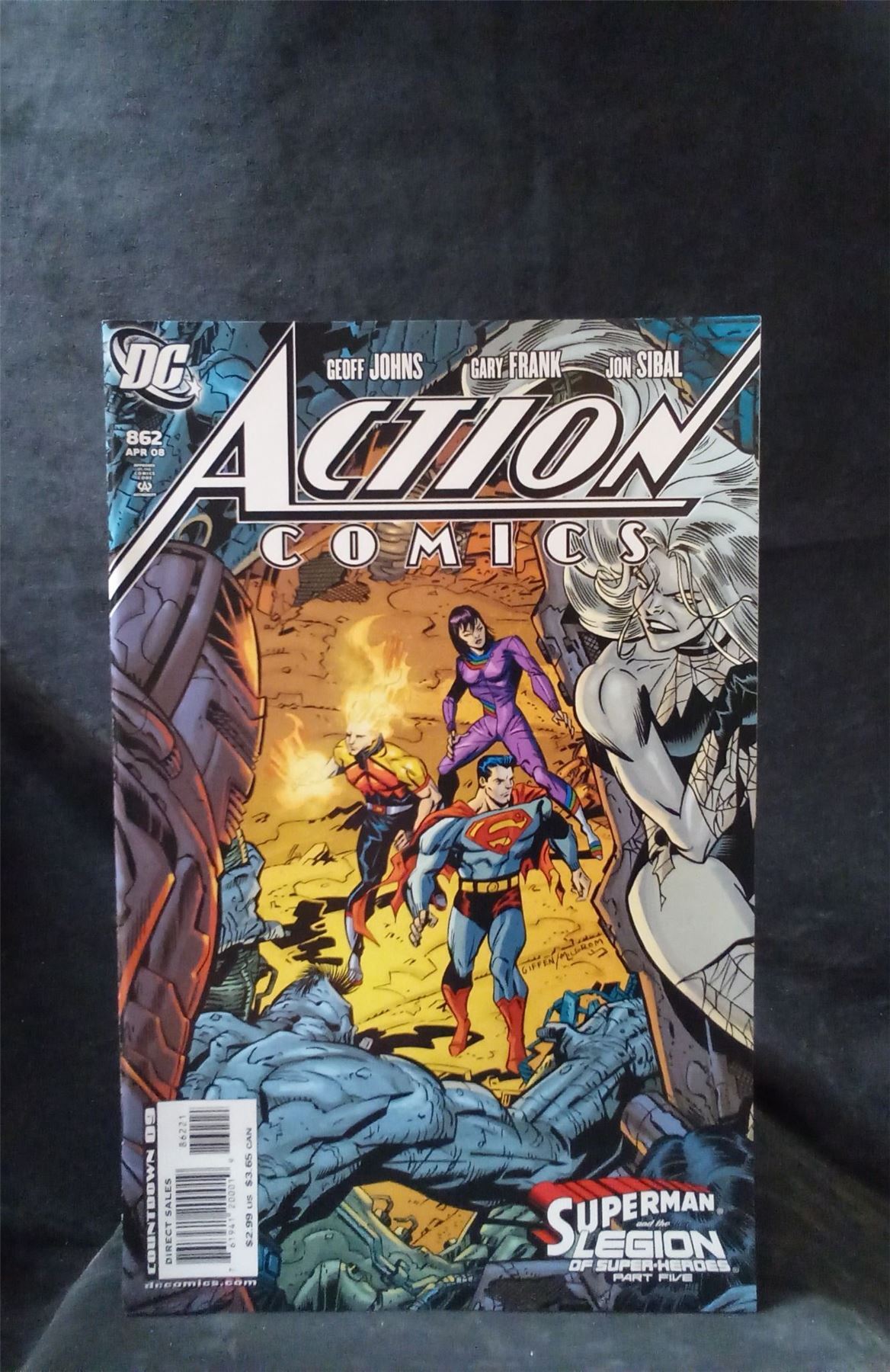 Action Comics #862 Giffen Cover 2008 DC Comics Comic Book | Comic Books ...