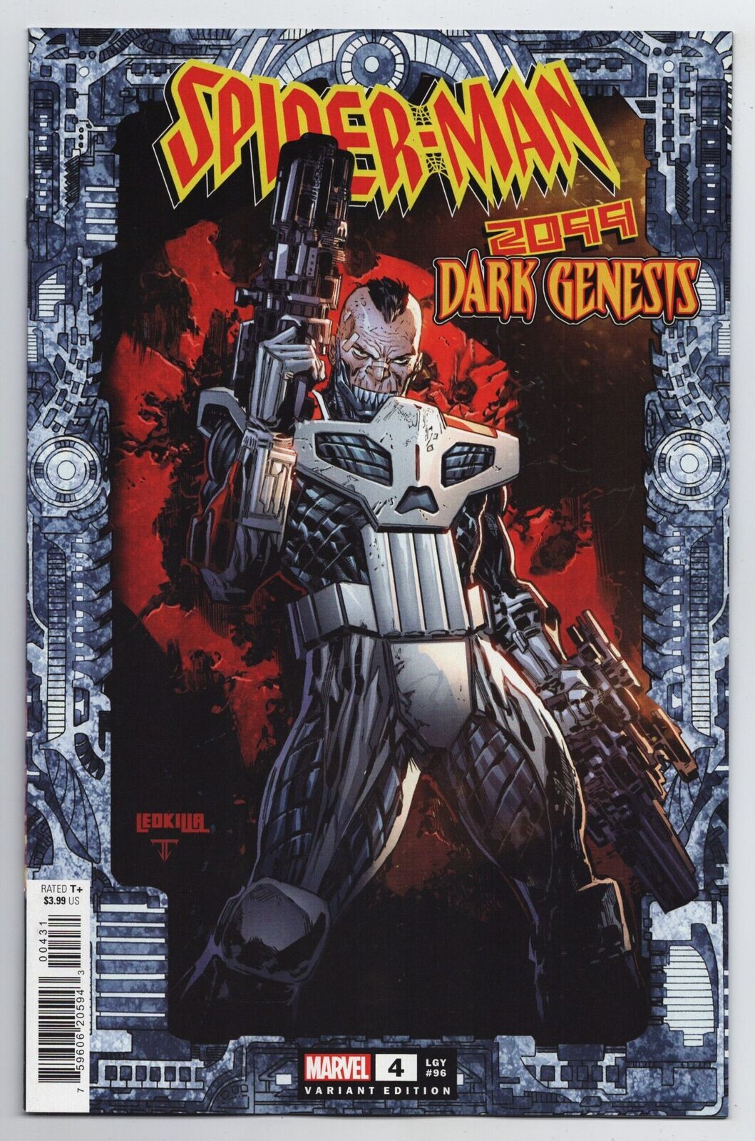 Spider-Man 2099 Dark Genesis #4 Lashley Frame Variant (Marvel, 2023) NM ...