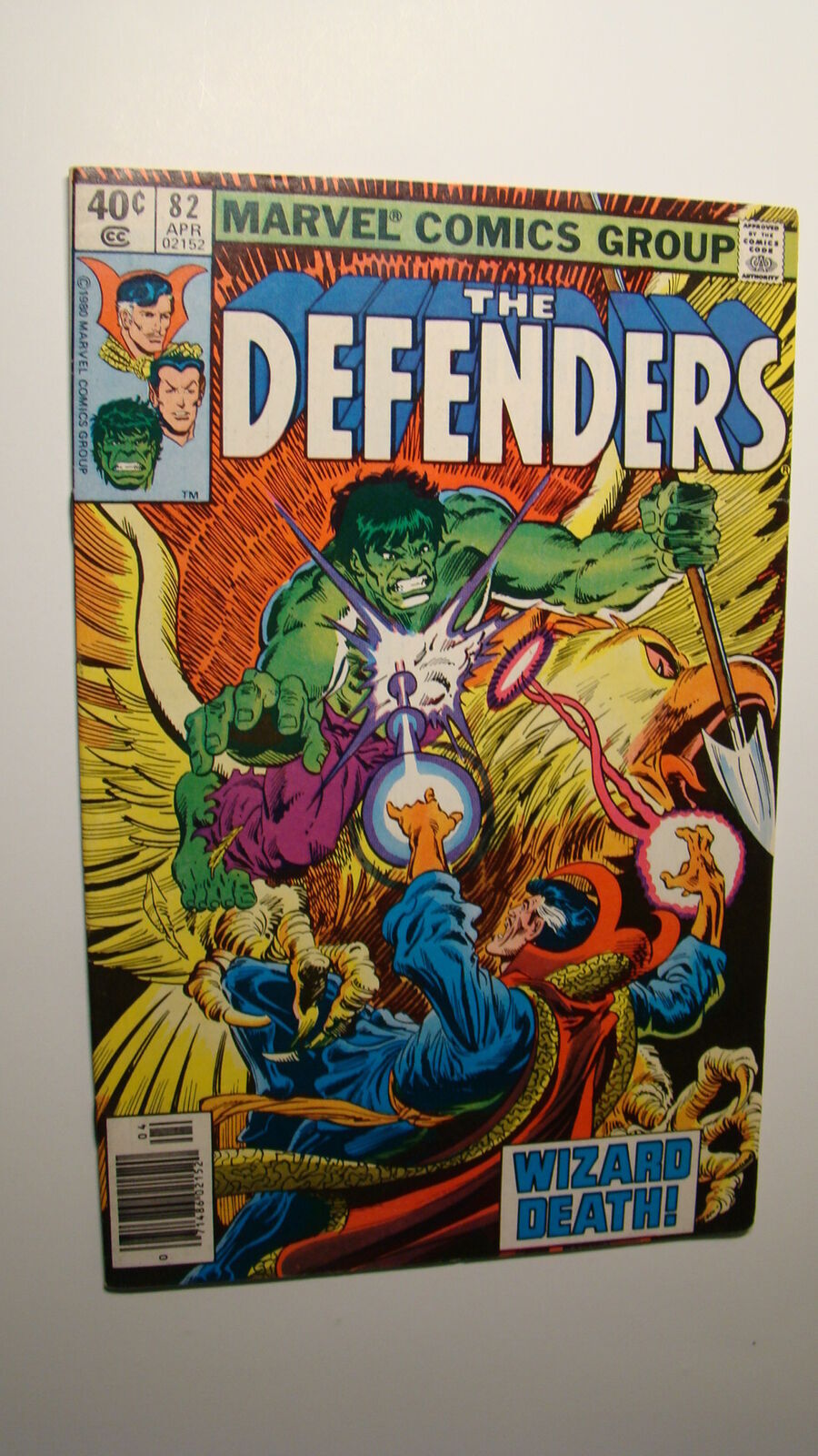 Defenders 82 *High Grade* Original Defenders Hellcat Hulk Nighthawk ...