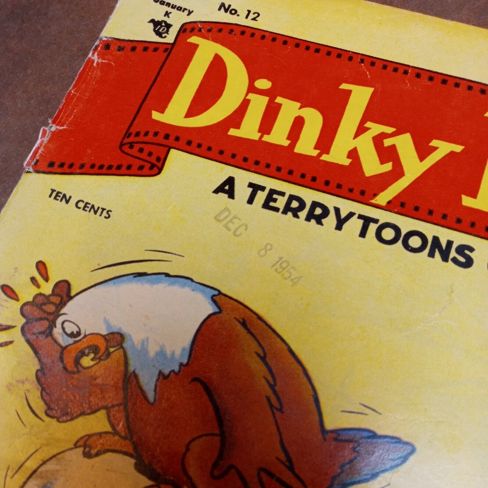 Paul Terry's Dinky Duck Comics #12 ST John 1952 Golden AGE Funny Animal ...