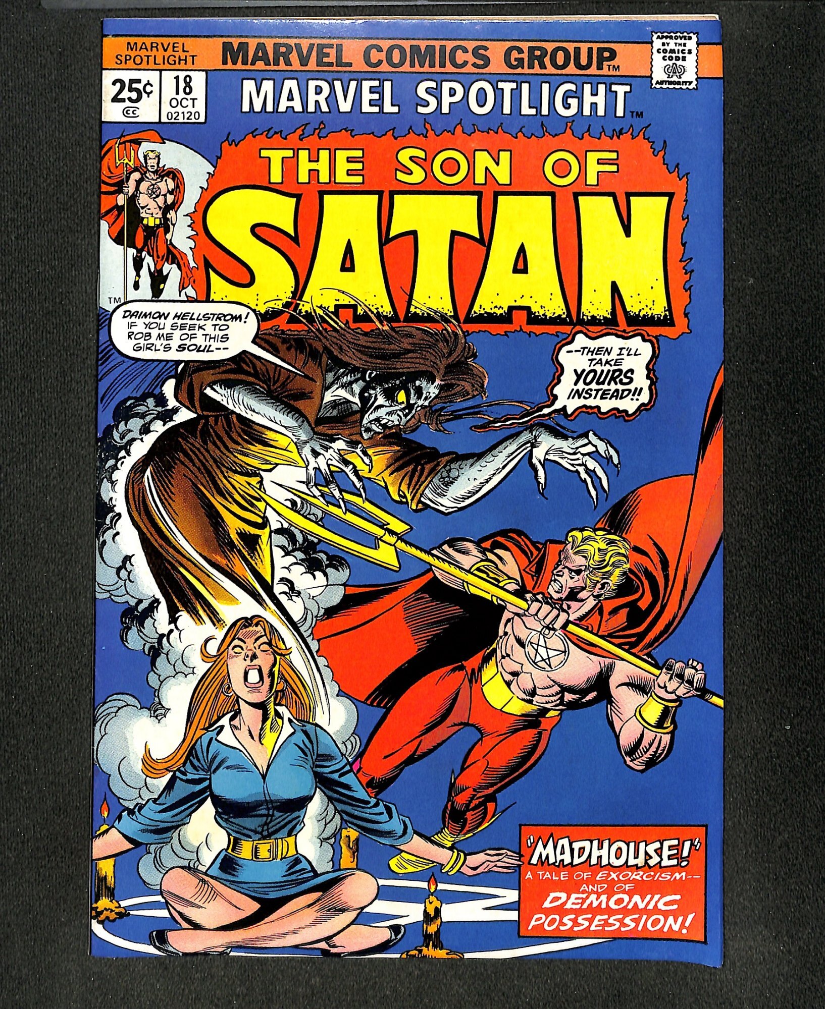 Marvel Spotlight #18 Son of Satan! | Comic Books - Bronze Age, Marvel ...