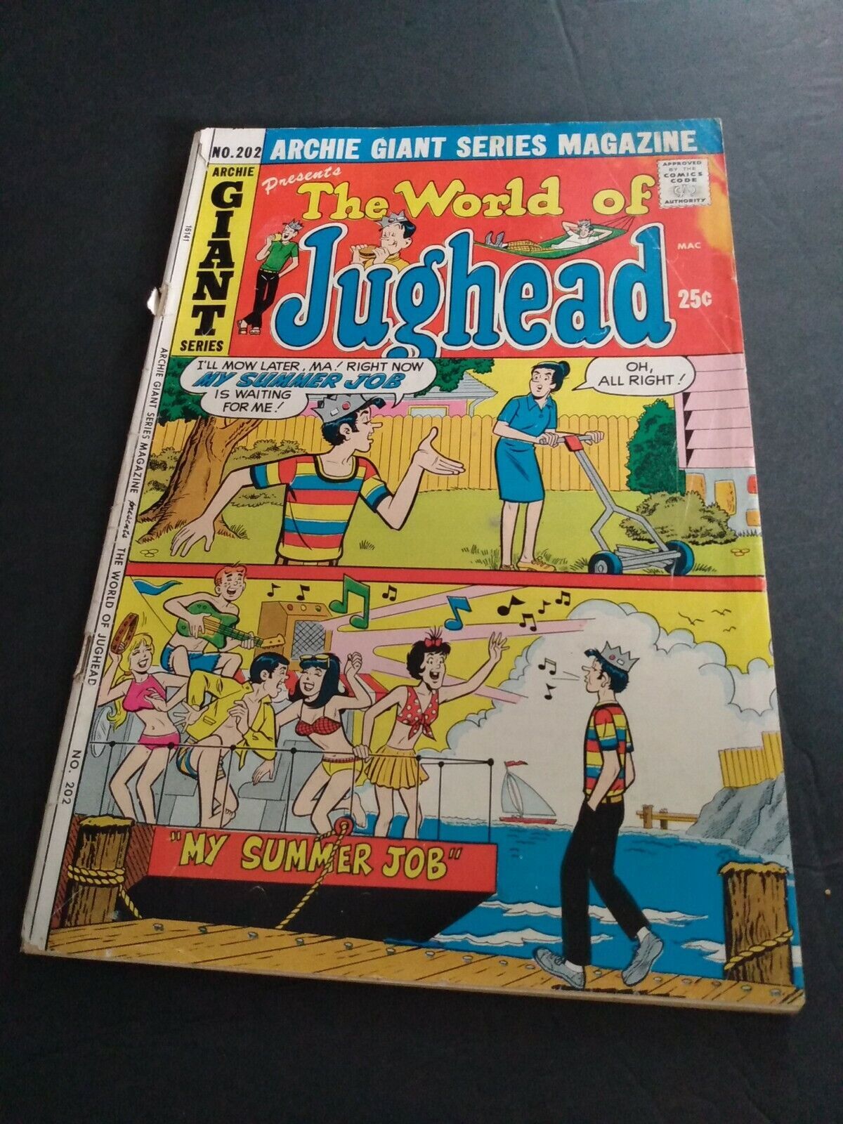 1974 Archie Giant World of Jughead 202 G-VG | Comic Books - Bronze Age ...