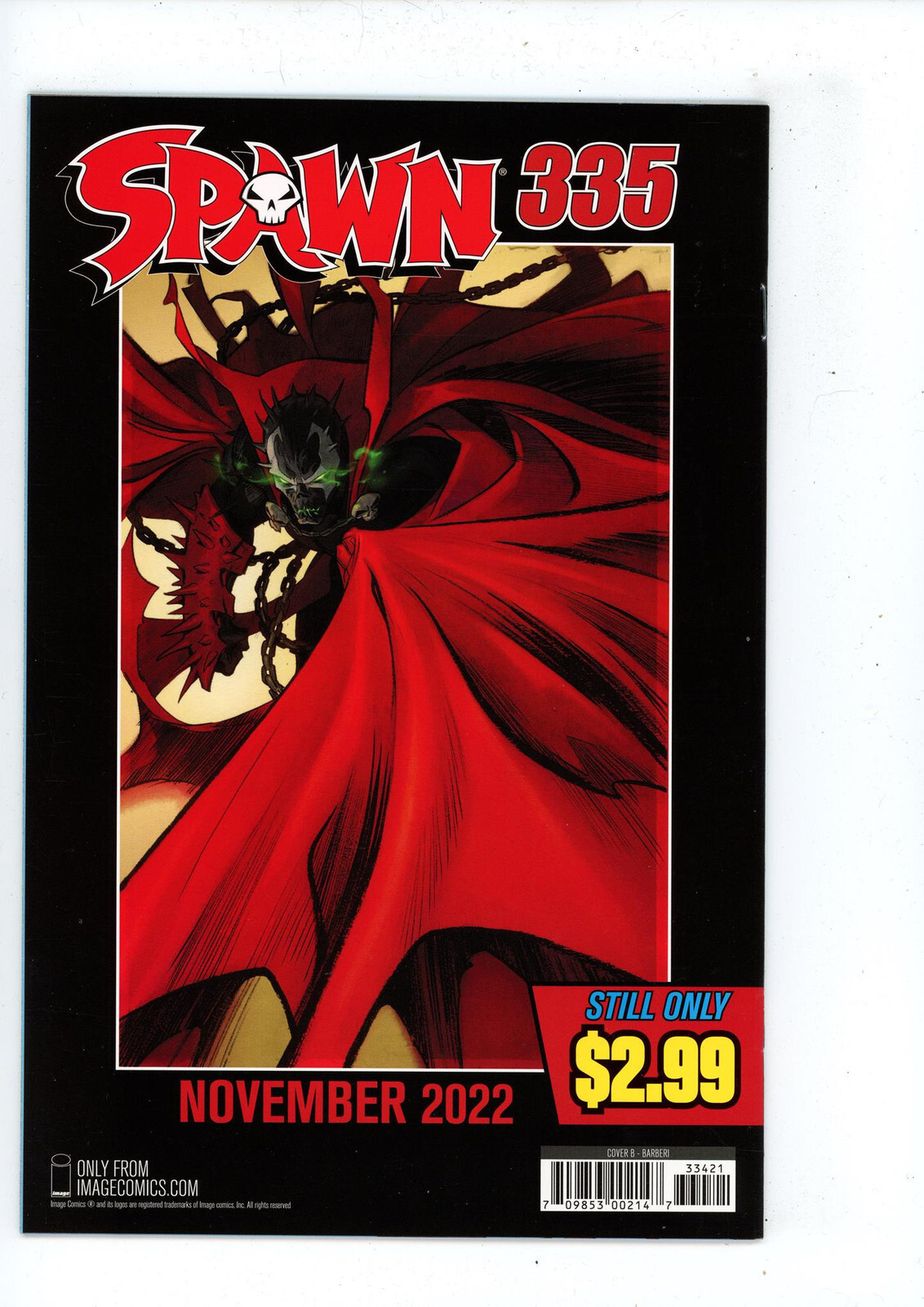 Spawn #334 Cover B (2022) Image Comics | Comic Books - Modern Age, Image Comics, Spawn / HipComic