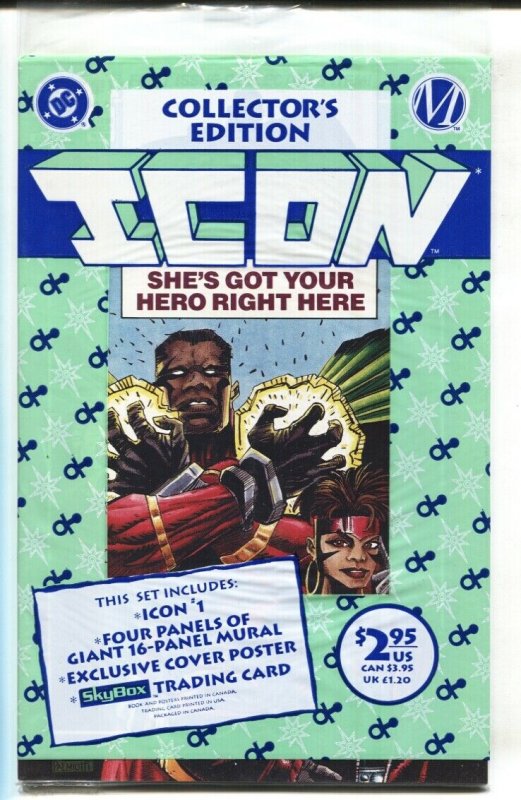 ICON #1 -Sealed-1993- DC First issue-comic book-Milestone | Comic Books ...
