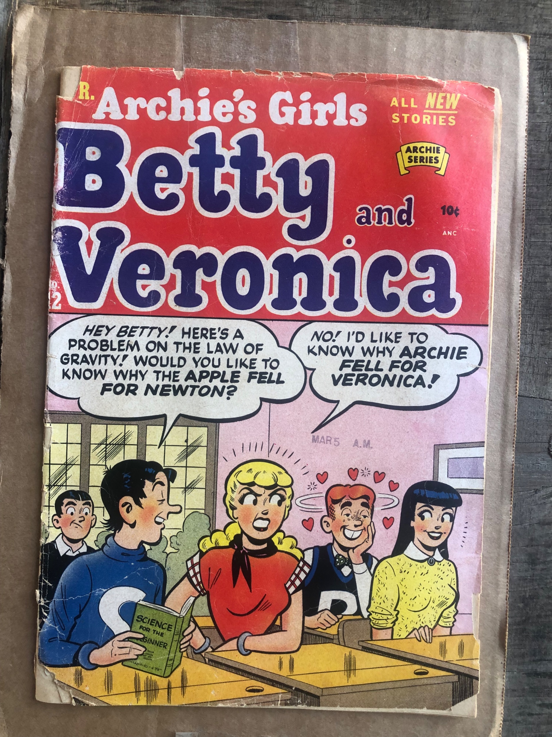Archie's Girls Betty and Veronica #12 (1954) | Comic Books - Golden Age ...