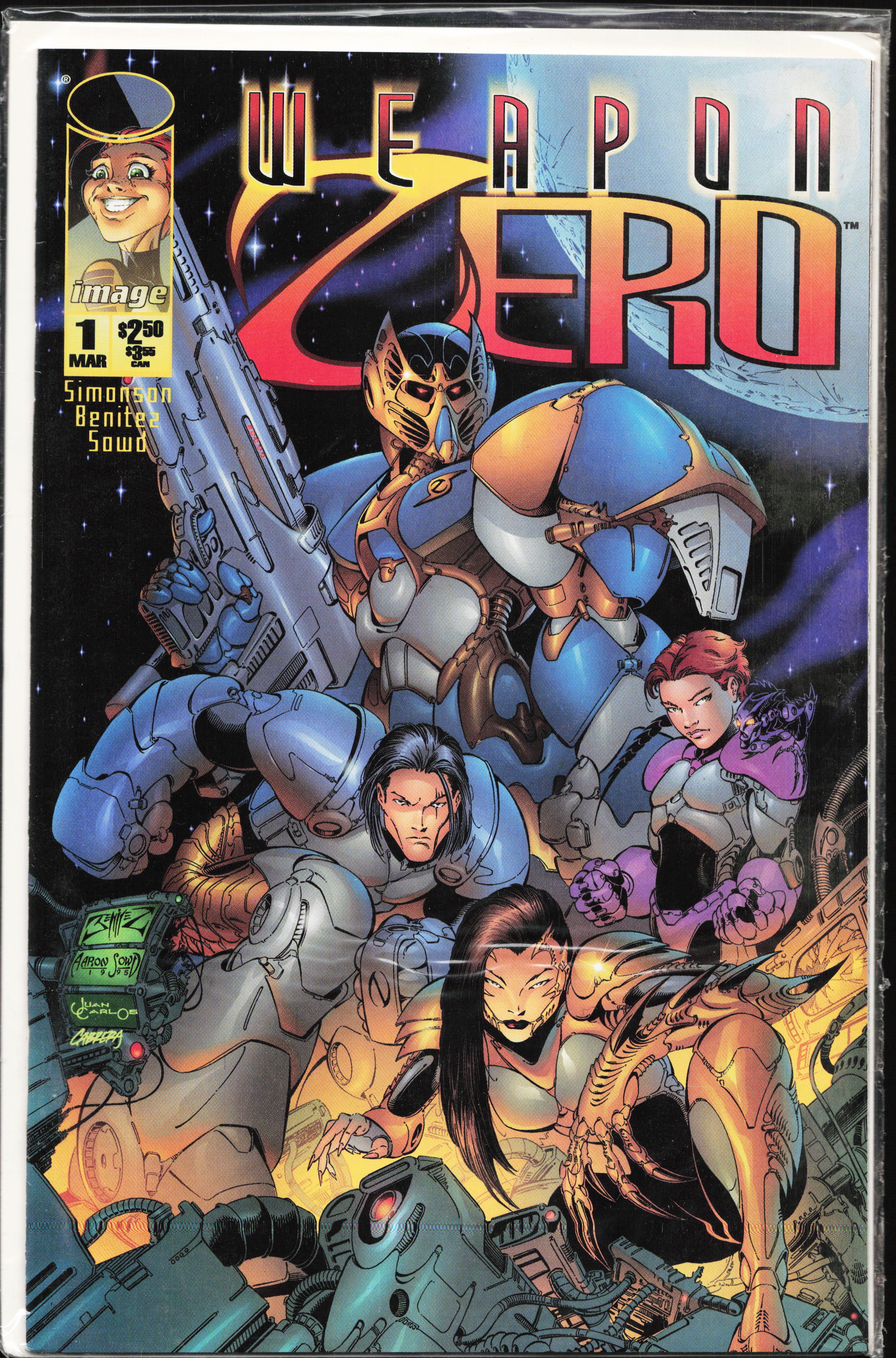 Weapon Zero #1 (1996) Weapon Zero | Comic Books - Modern Age, Image Comics / HipComic