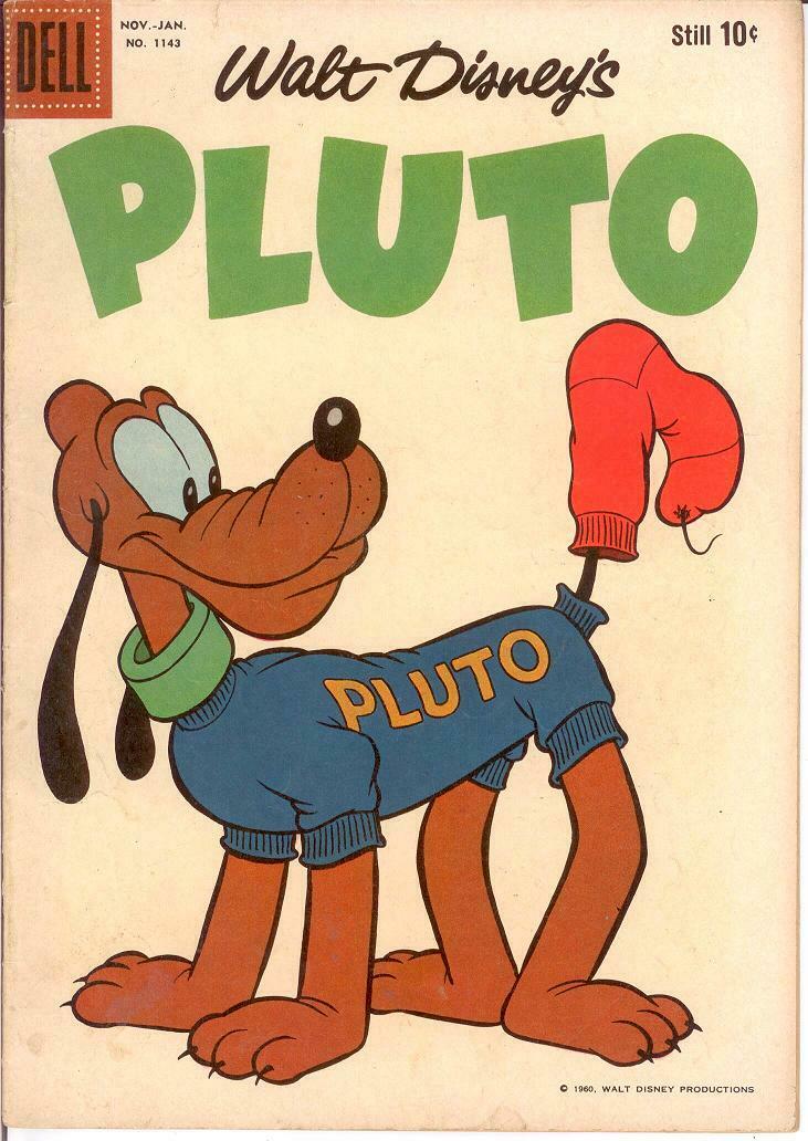 Pluto F.C.1143 Fine January 1961 Comics Book | Comic Books - Silver Age ...