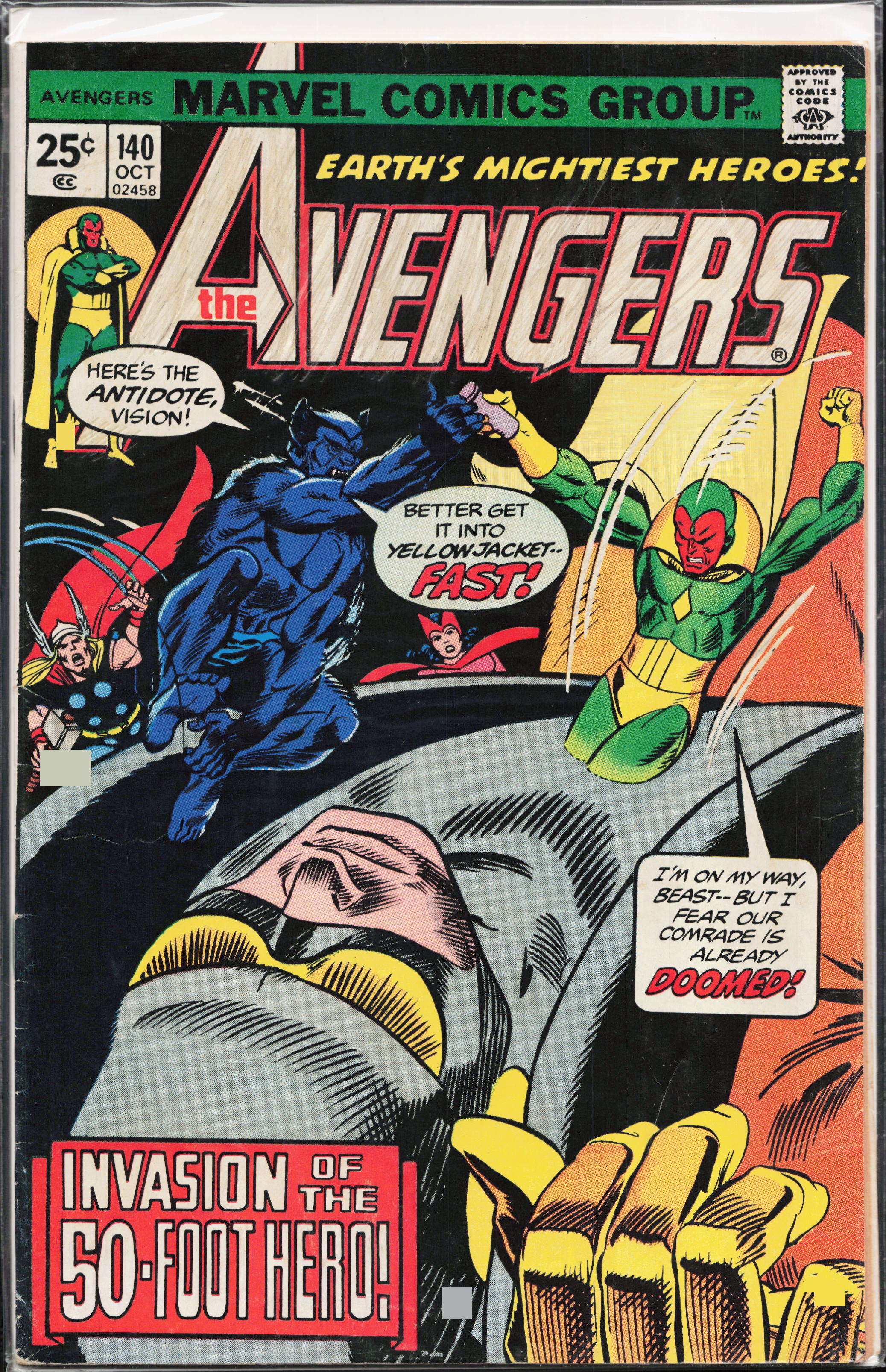 The Avengers #140 (1975) The Avengers | Comic Books - Bronze Age ...