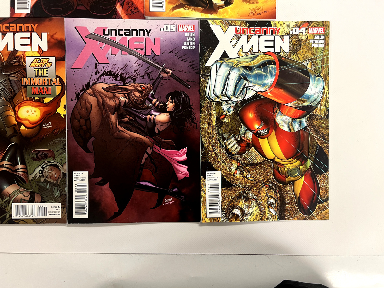 5 Uncanny X-men Marvel Comic Books #2 3 4 5 6 Hulk Defenders Iron-man ...