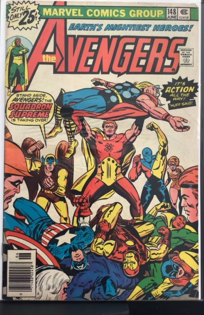 The Avengers #148 (1976) | Comic Books - Bronze Age, Marvel, Avengers ...