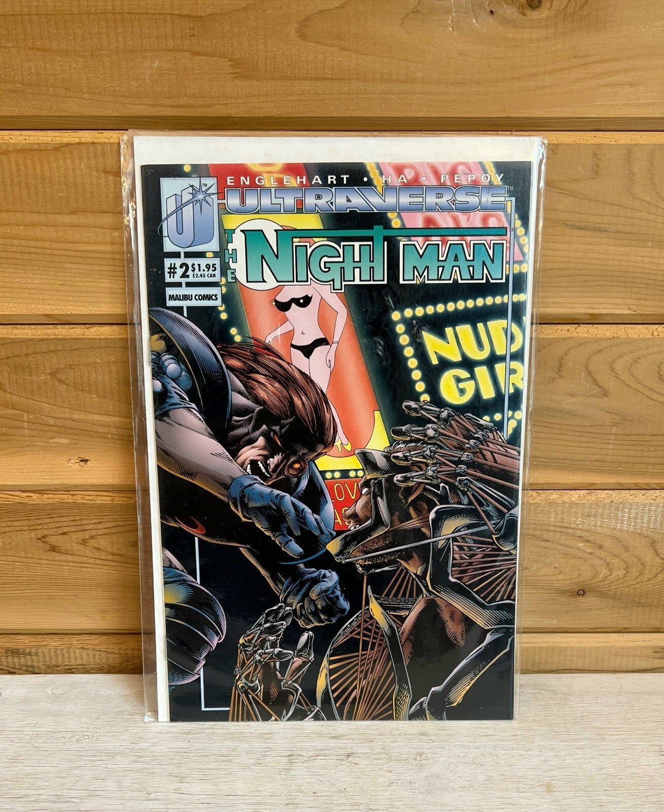 Malibu Comics Ultraverse Night Man #2 Vintage 1993 | Comic Books ...