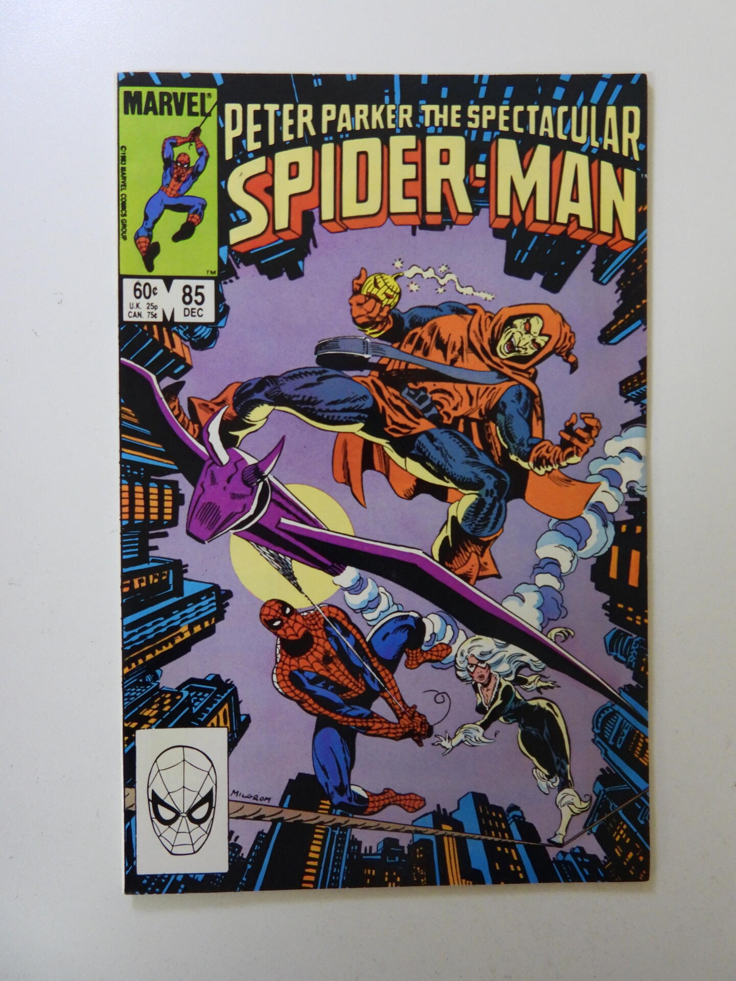 The Spectacular Spider-Man #85 Direct Edition (1983) VF+ condition ...