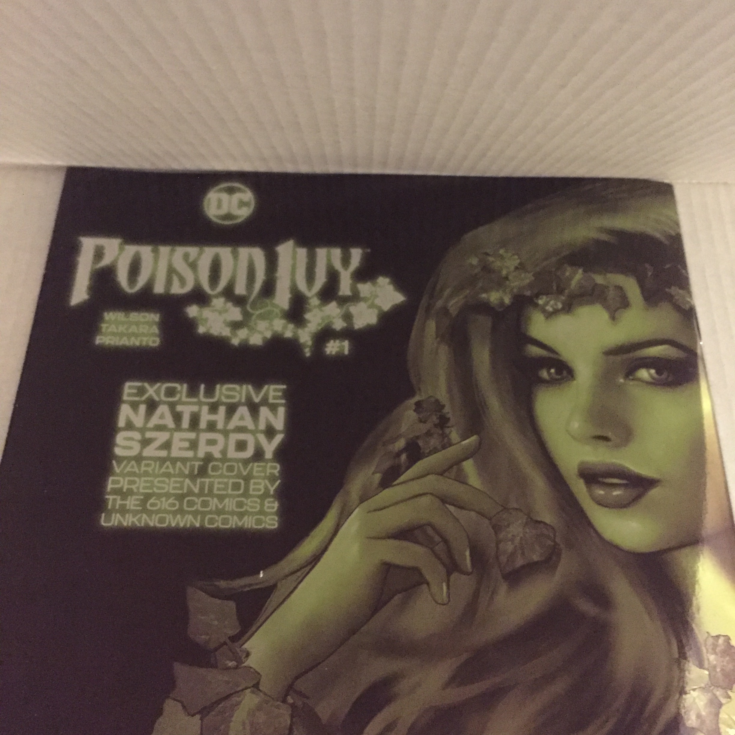 2022 DC Comics Poison Ivy Nathan Szerdy Foil Virgin Variant #1 | Comic ...