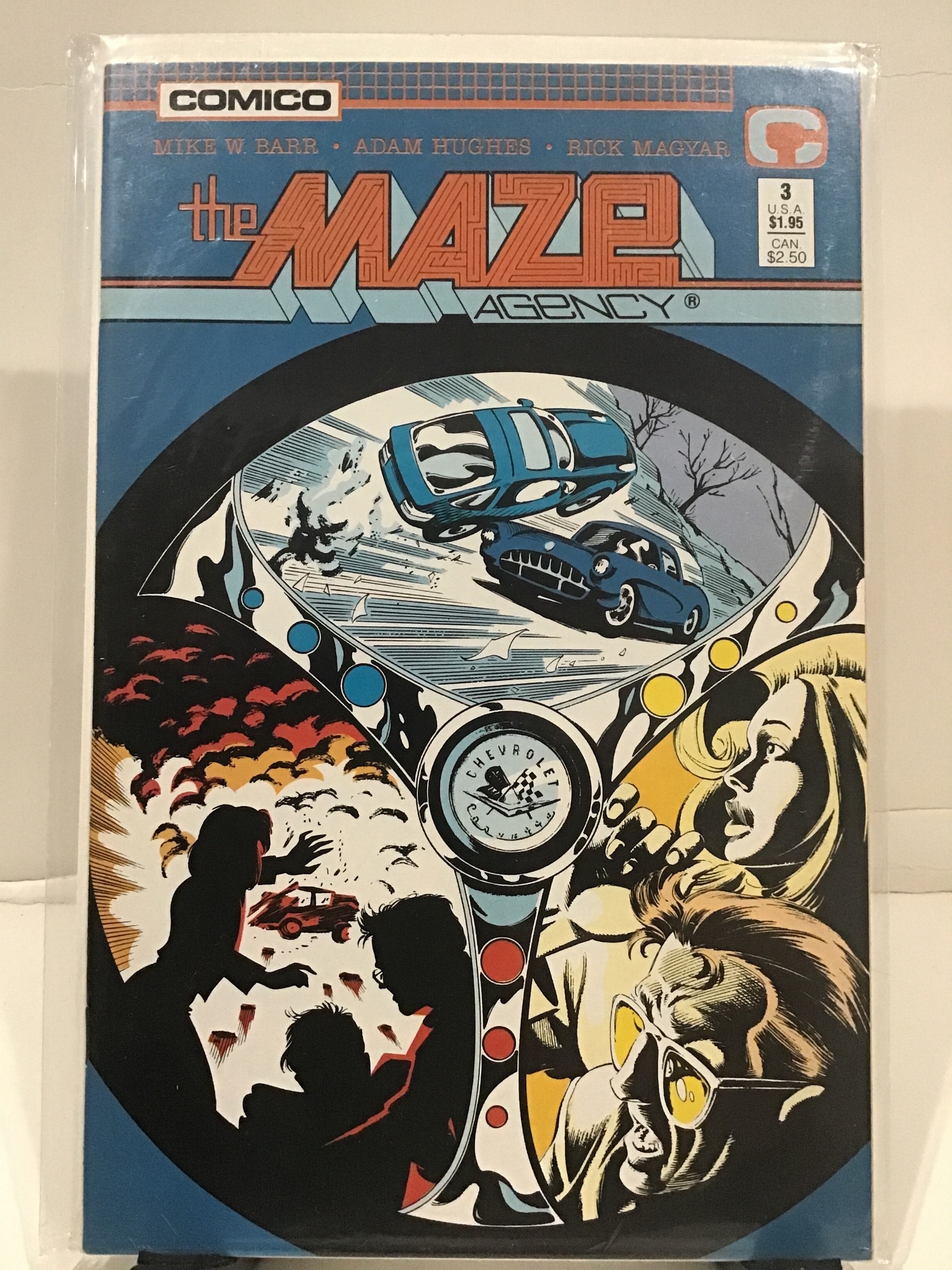The Maze Agency #3 (1989) | Comic Books - Copper Age, Comico, Crime ...