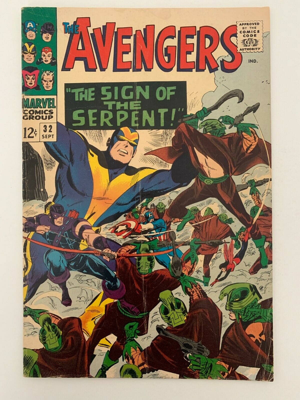 The Avengers #32 (1966) Marvel 1st Appearance of Bill Foster (Black ...