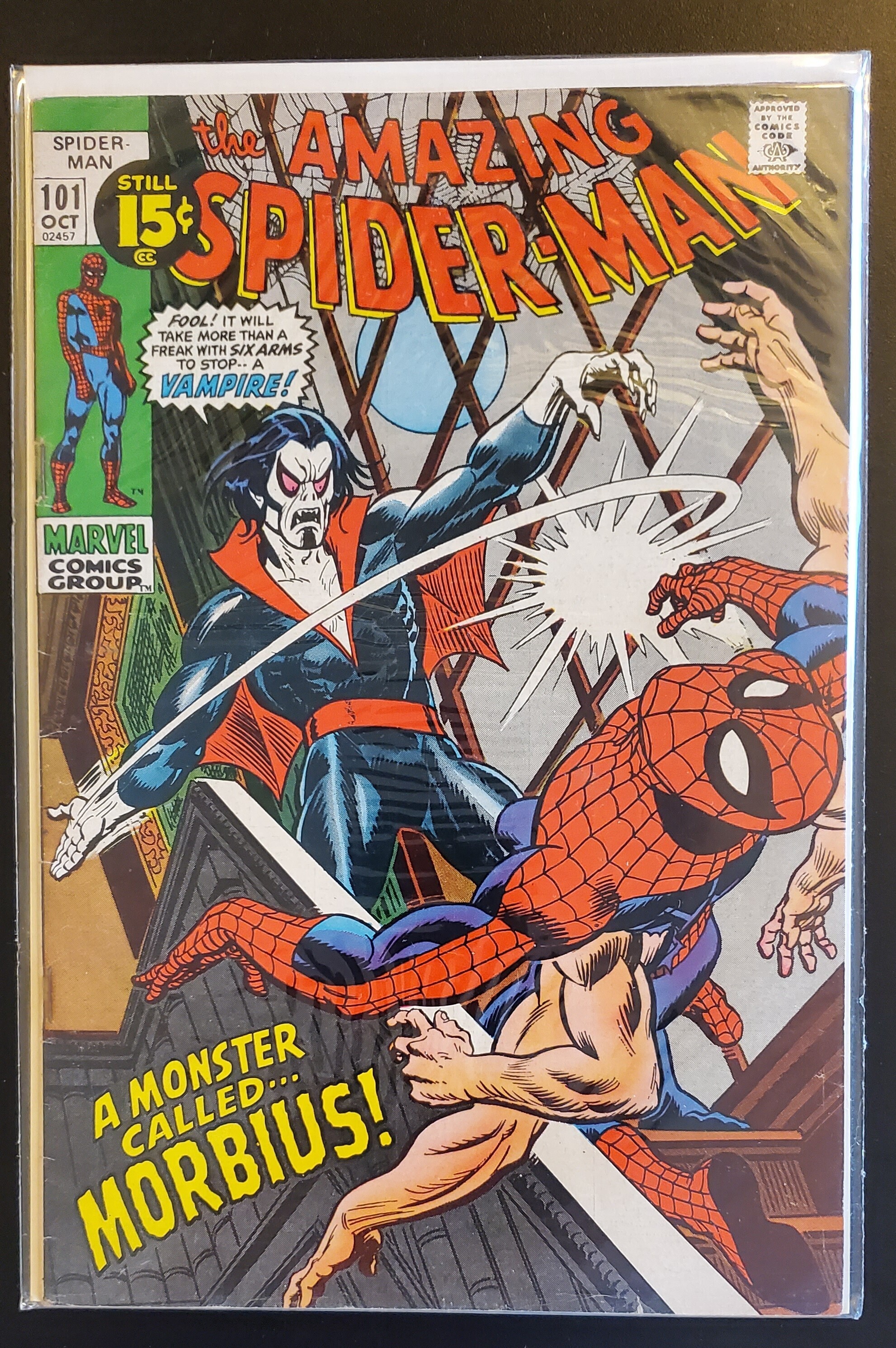 The Amazing Spider-Man #101 (1971) Key Issue | Comic Books - Bronze Age ...