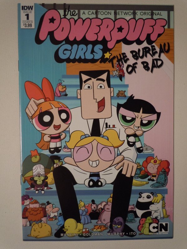 Powerpuff Girls: Bureau of Bad #1 (2017) Variant Cover | Comic Books ...