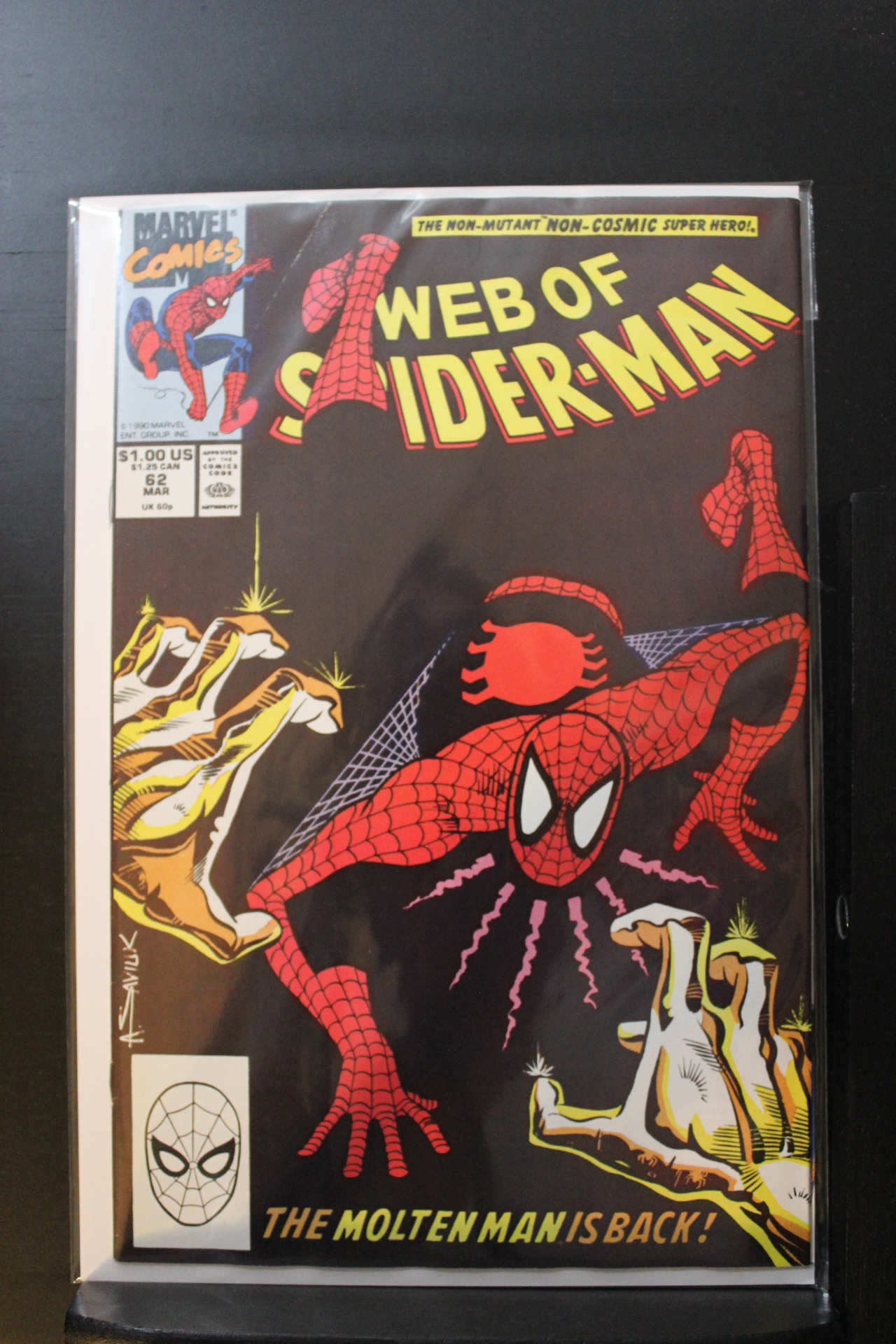 Web of Spider-Man #62 (1990) | Comic Books - Copper Age, Marvel, Spider ...