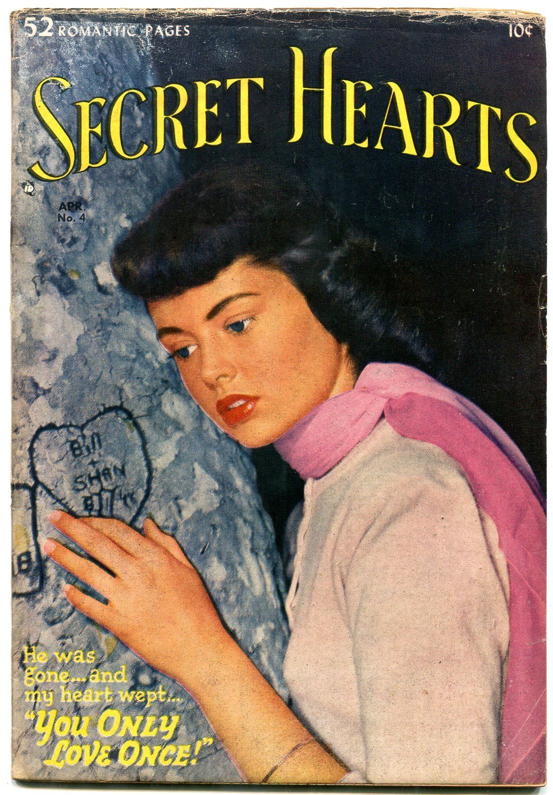 Secret Hearts #4 1950-Dc Romance-Alex Toth VG | Comic Books - Golden ...