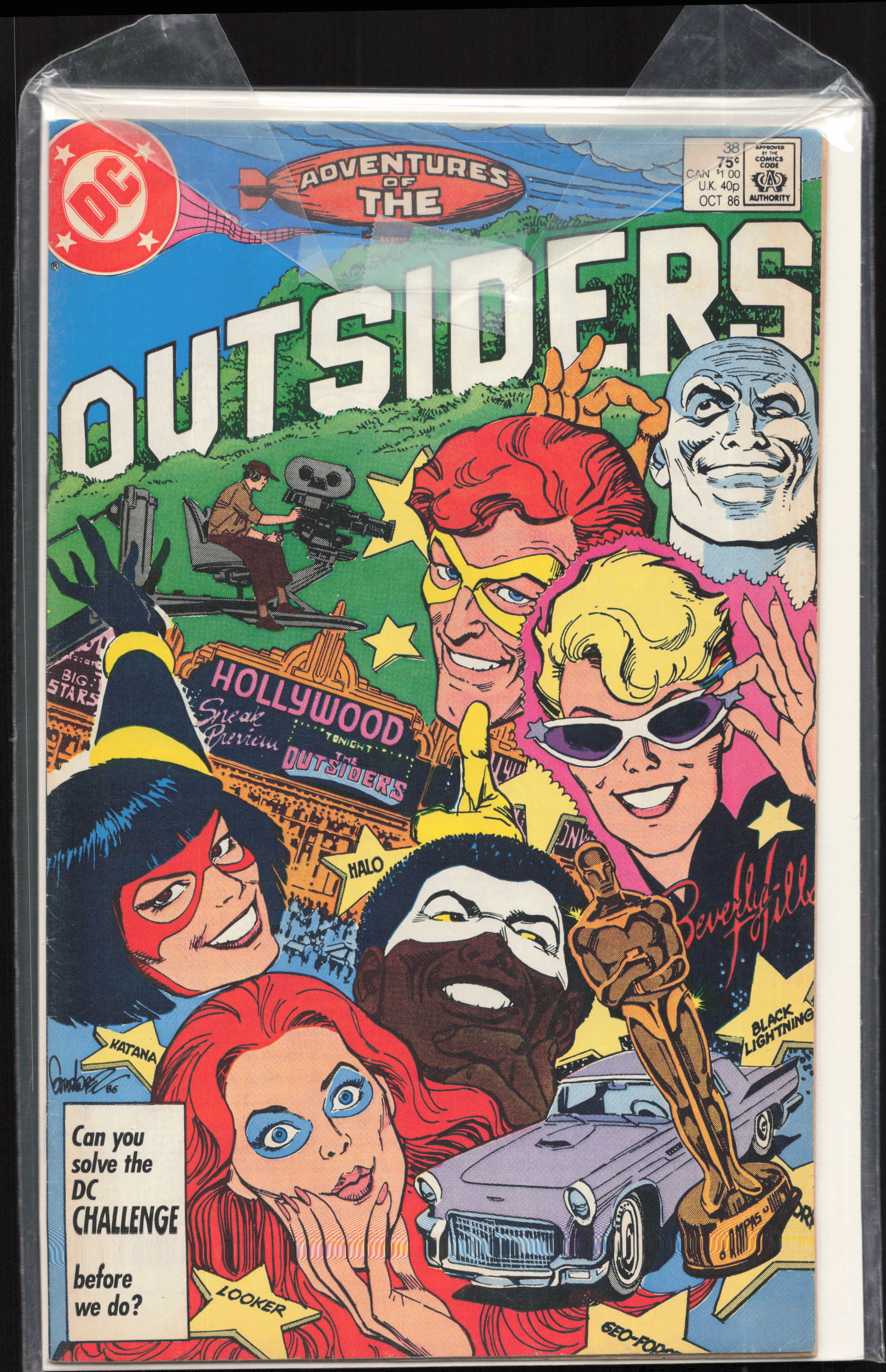 Adventures of the Outsiders #38 (1986) The Outsiders | Comic Books - Copper Age, DC Comics ...