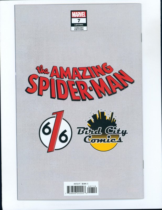 Amazing Spider-Man #7 Parrillo exclusive variant | Comic Books - Modern ...