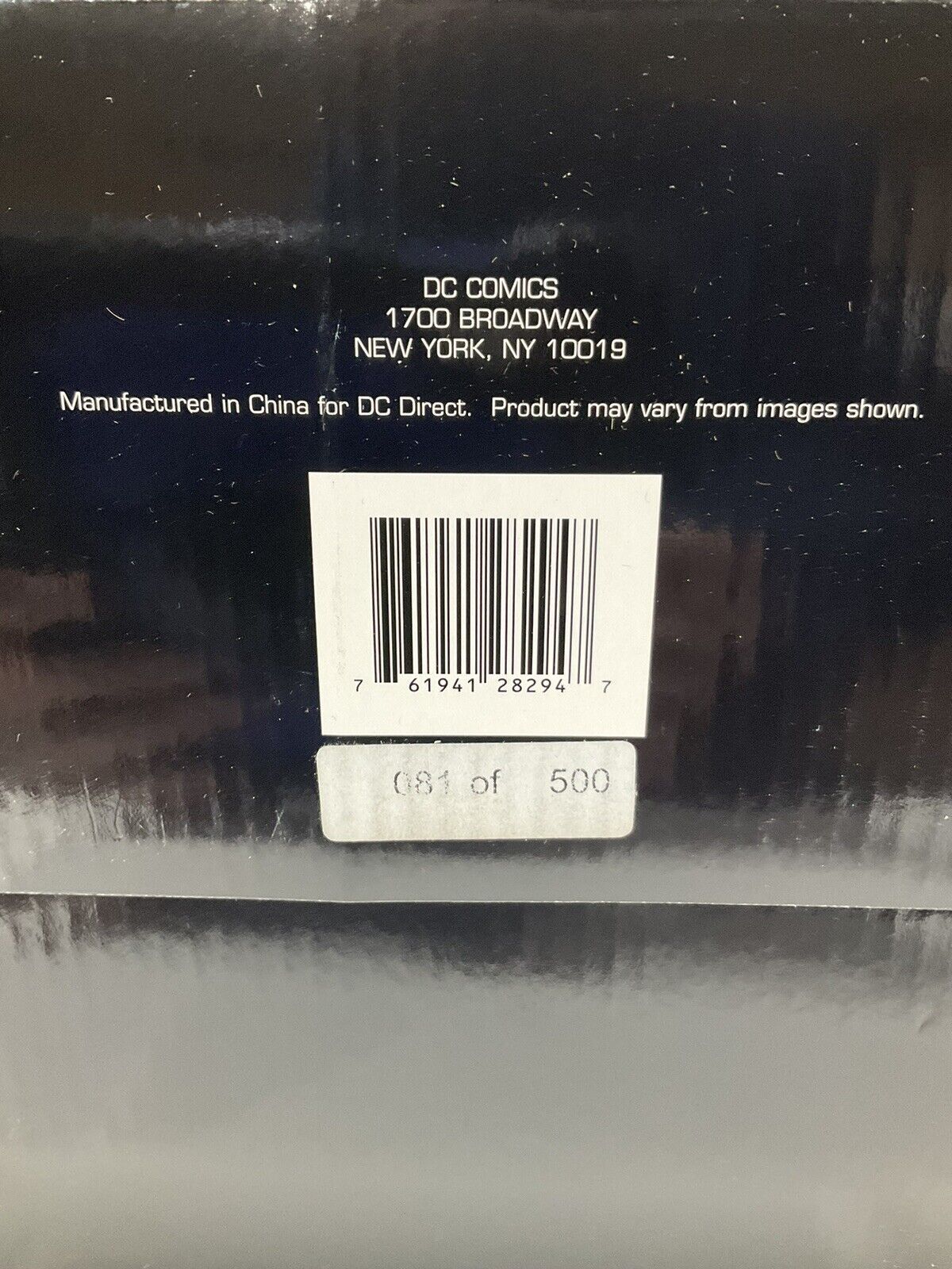 Trinity Bookends Batman Superman Wonder Woman Sealed in BOX 081/500 DC ...