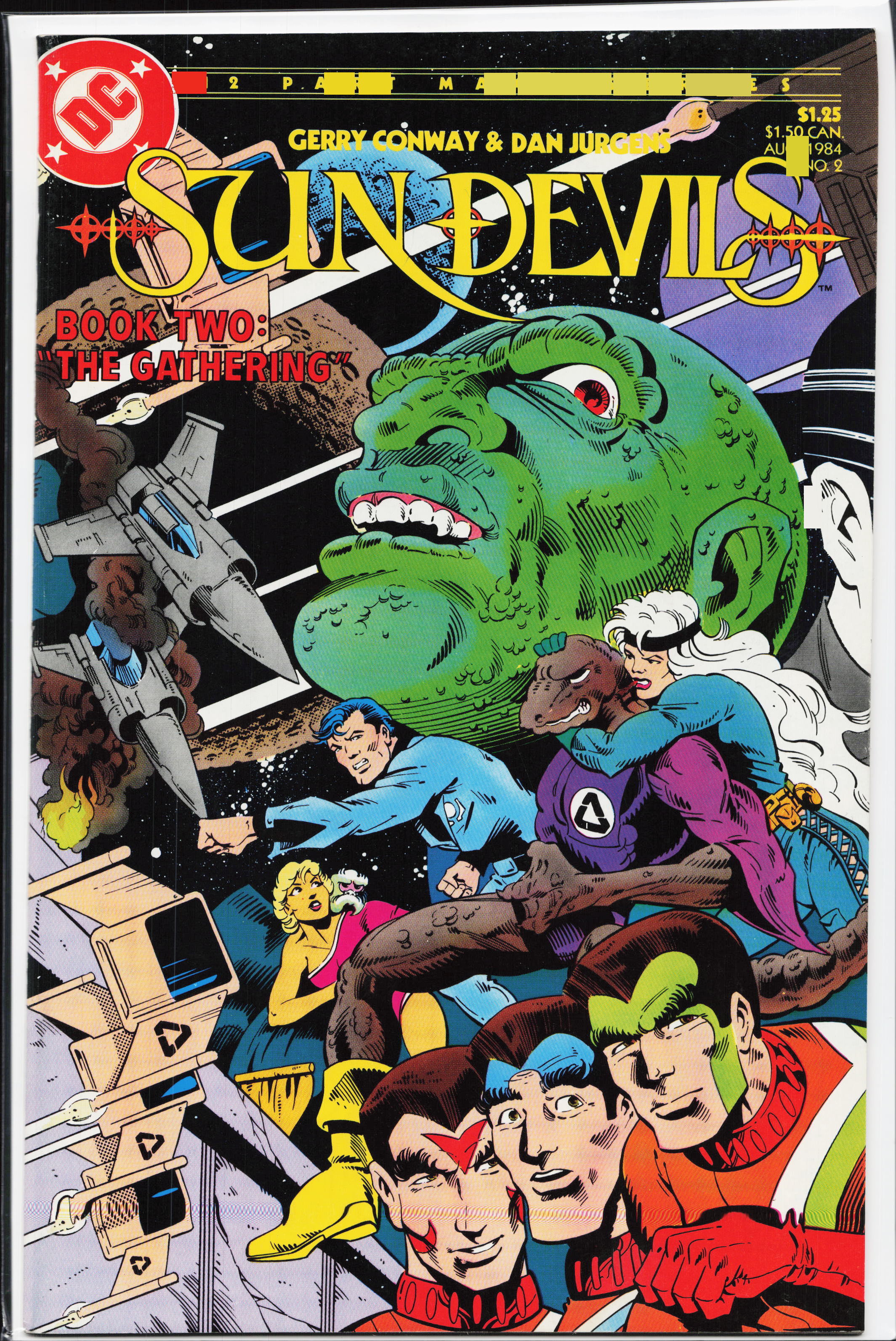 Sun Devils #2 (1984) Jemm, Son of Saturn | Comic Books - Copper Age, DC ...
