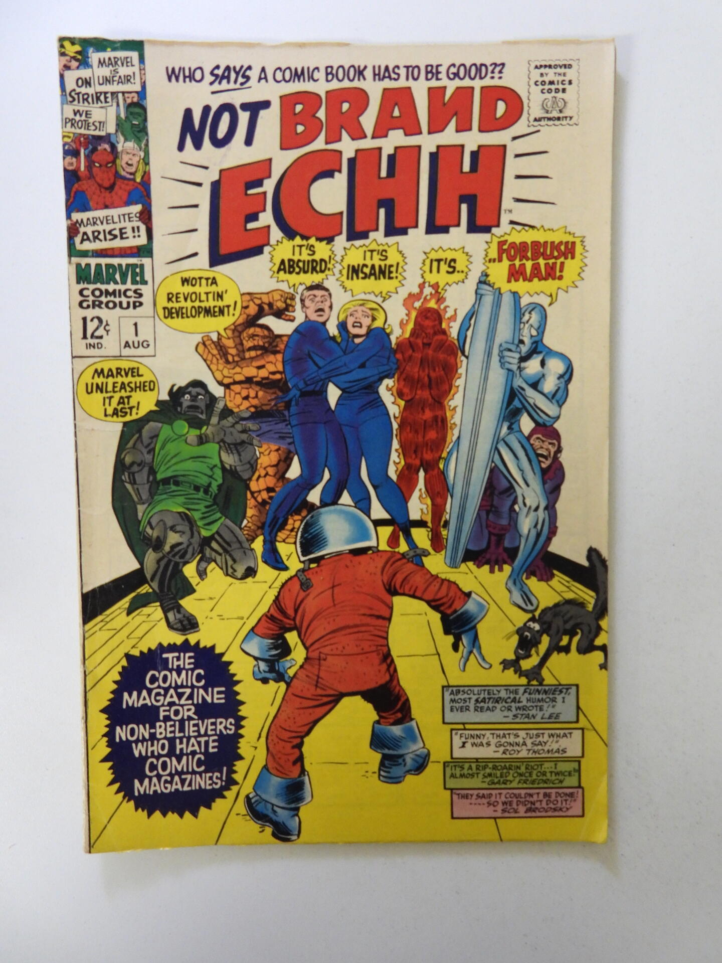 Not Brand Echh #1 (1967) FN- condition | Comic Books - Silver Age ...