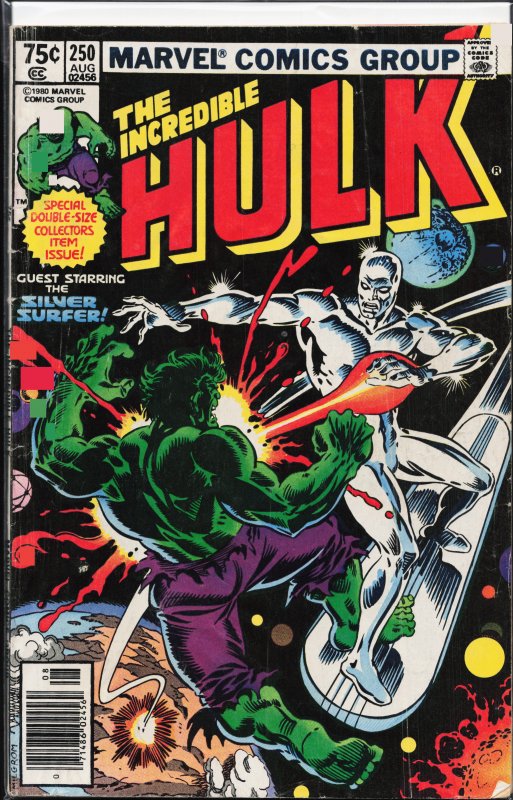 The Incredible Hulk #250 (1980) Hulk [Key Issue] | Comic Books - Bronze ...