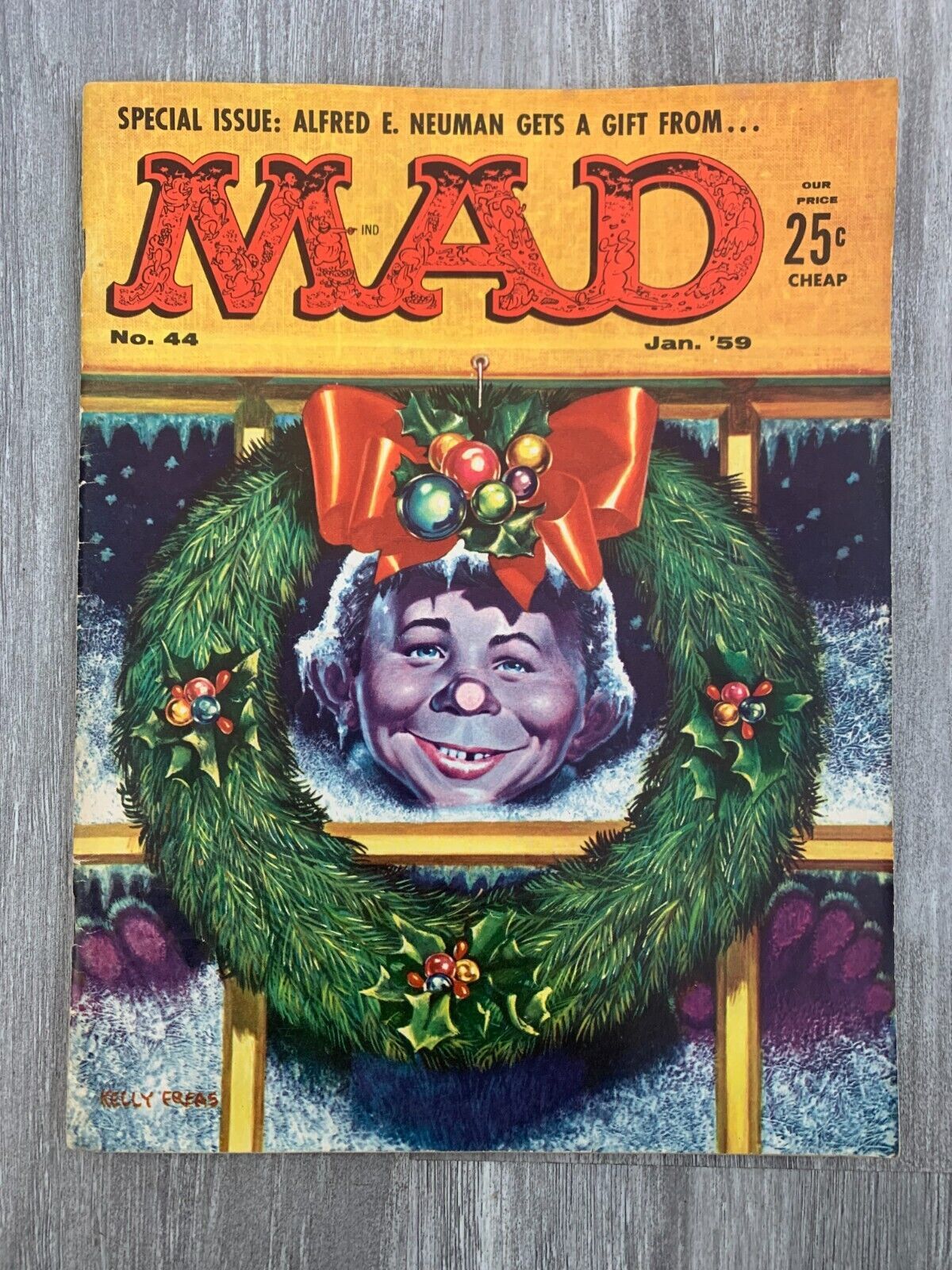 1959 MAD Magazine #44 VG 4.0 Alfred E Neuman / Christmas Issue | Comic ...